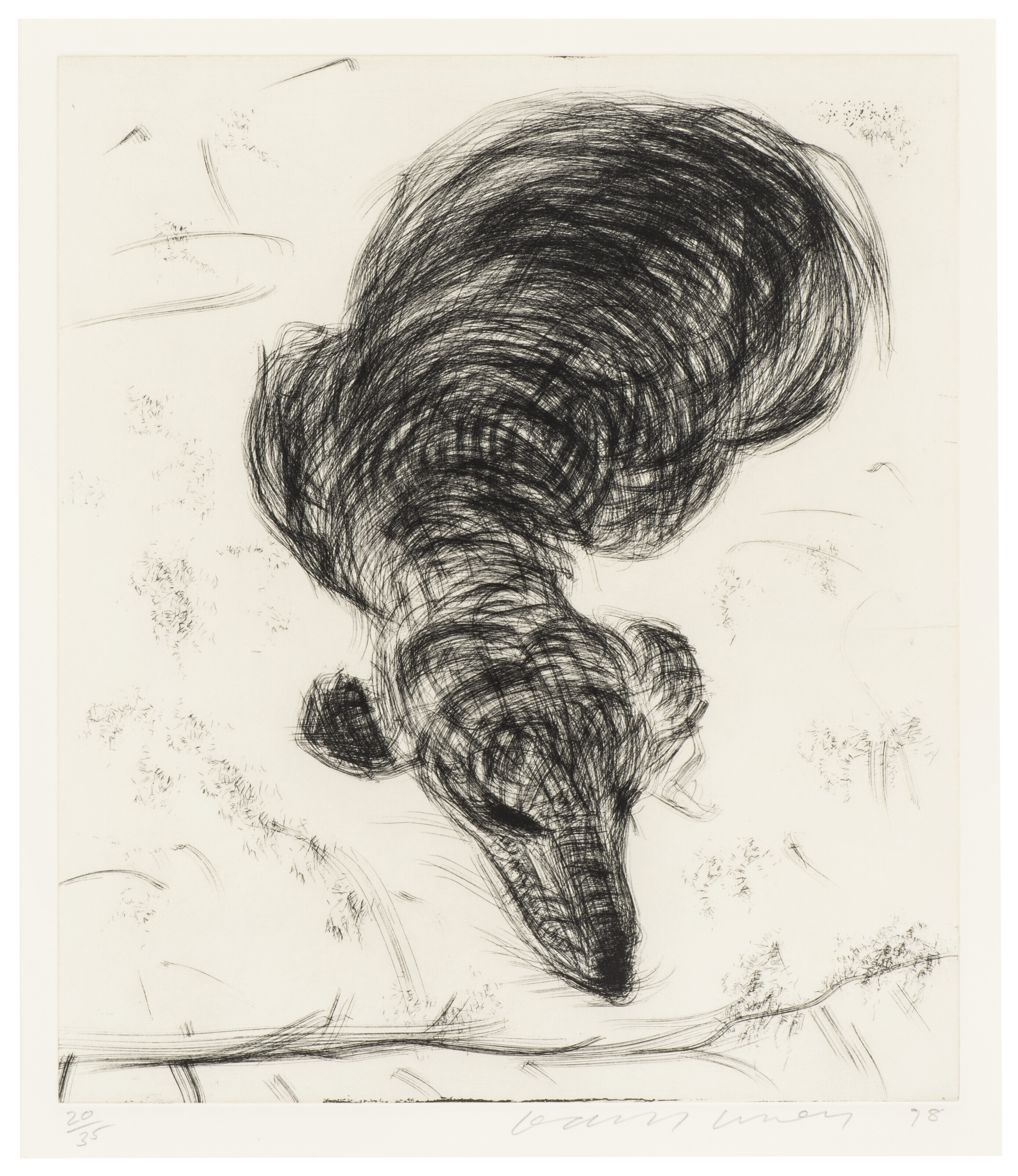 DAVID HOCKNEY (B. 1937), Dog Wall: One Plate | Christie’s