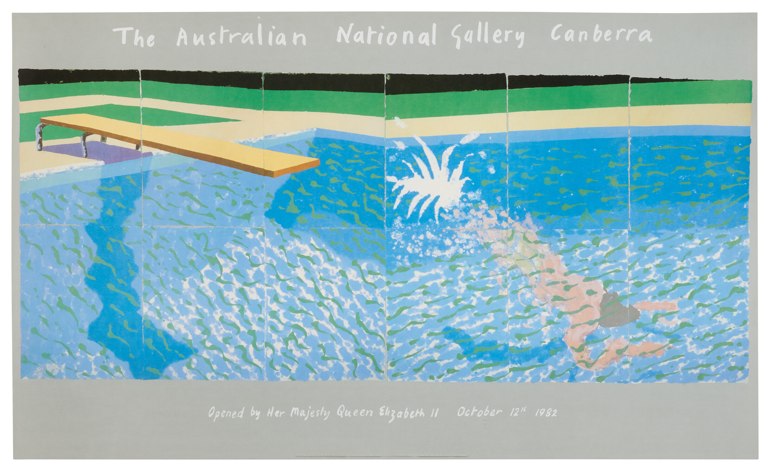 The Australian National Gallery, Canberra, "A Diver", AFTER DAVID ...