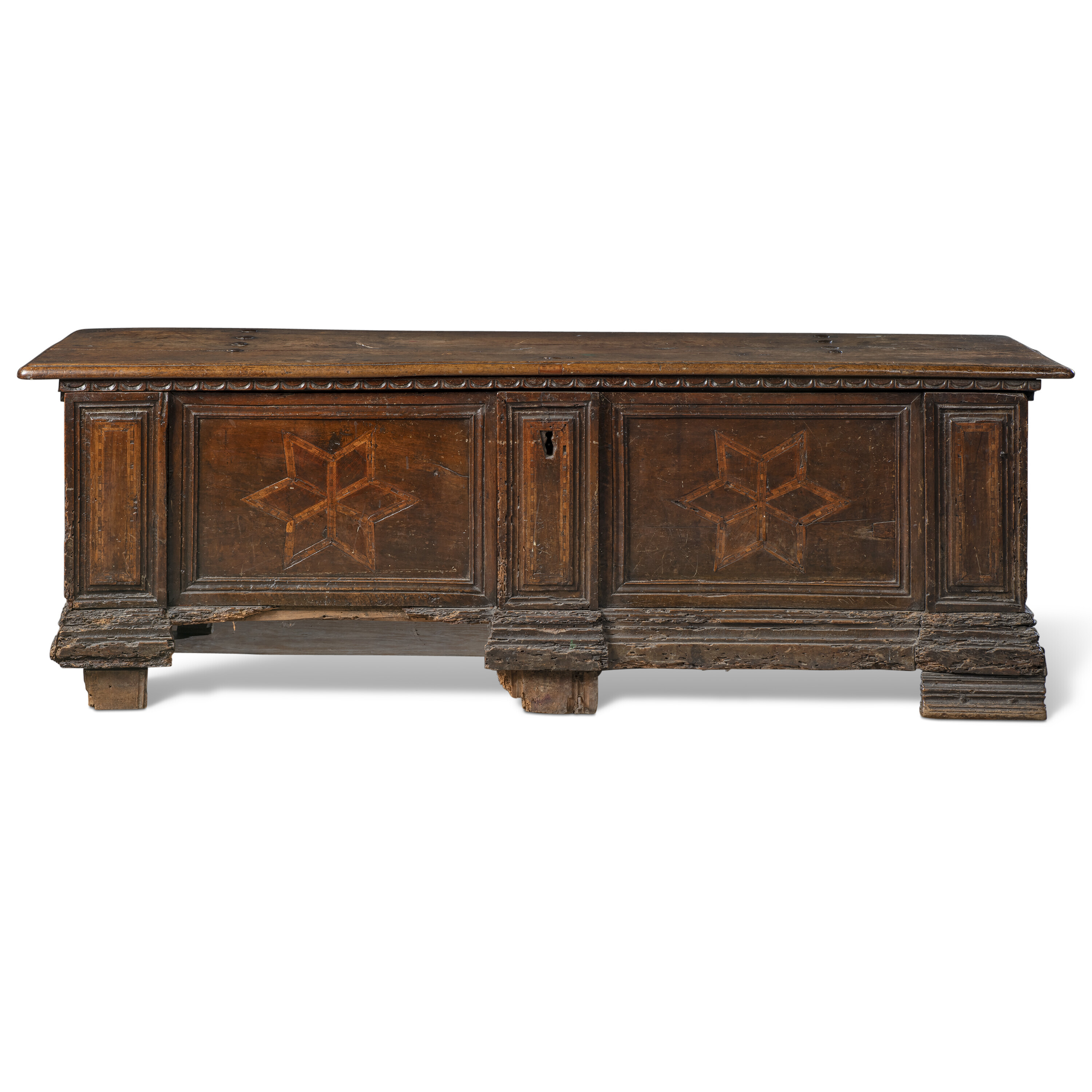 AN ITALIAN WALNUT AND INTARSIA CASSONE, 16TH CENTURY | Christie’s