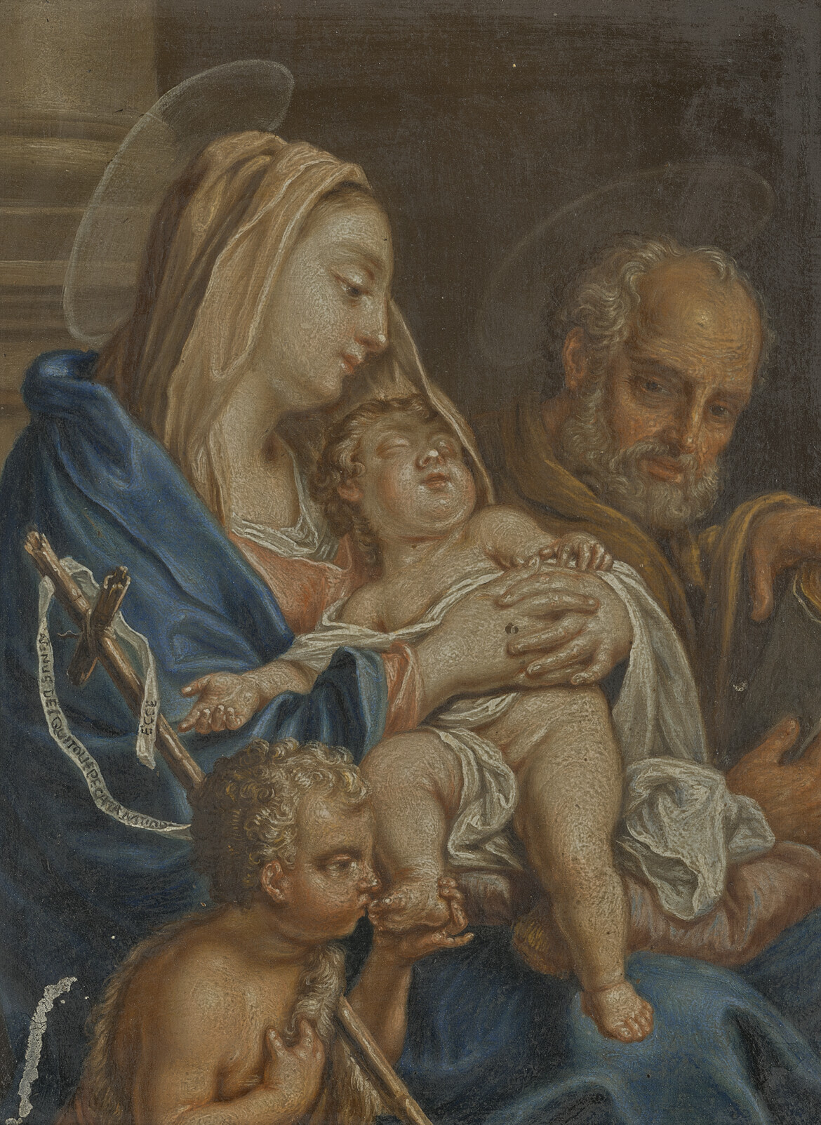 FOLLOWER OF FRANCESCO TREVISANI, The Holy Family | Christie’s