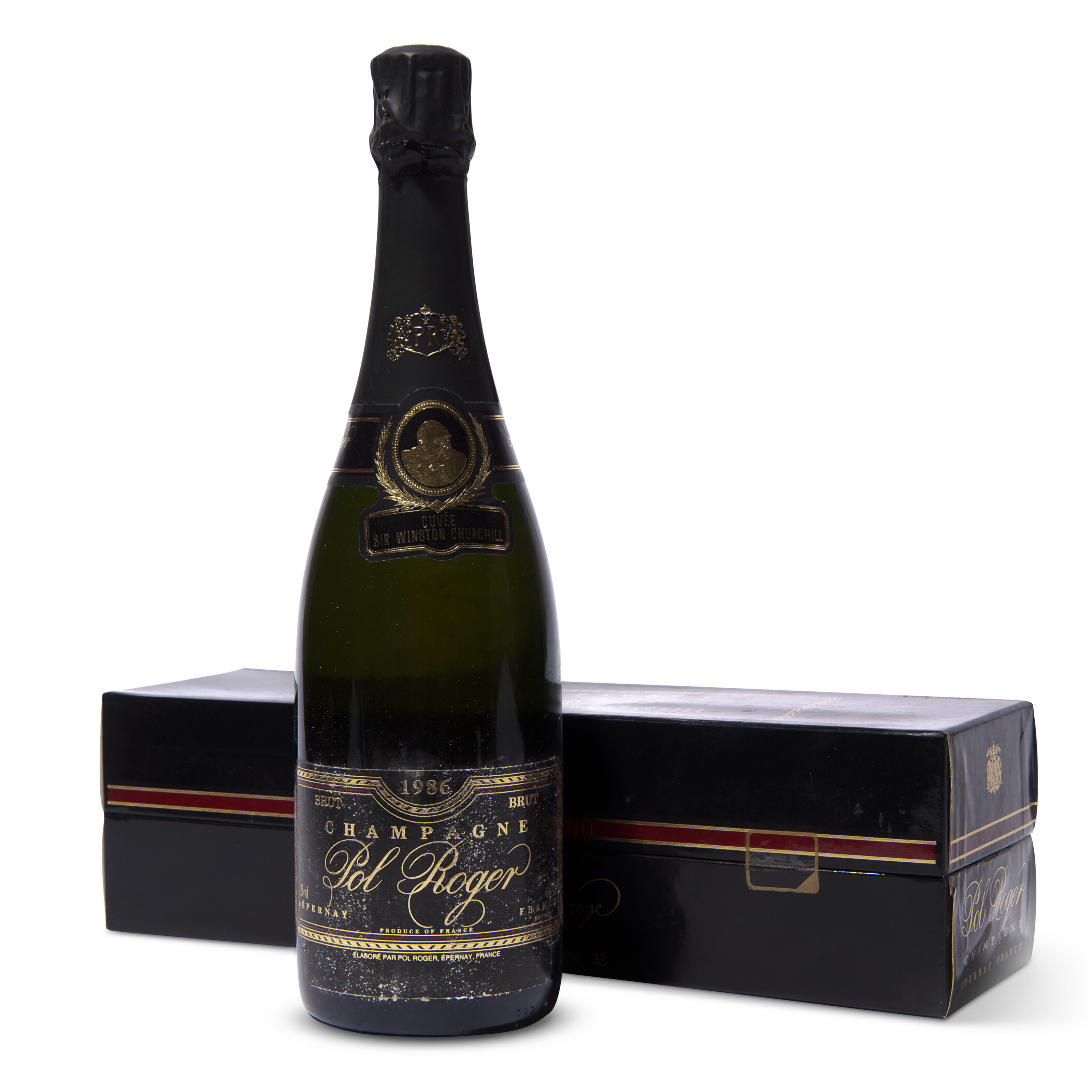 Pol Roger Cuvée Sir Winston Churchill 1986, EpernayFour bottles with ...