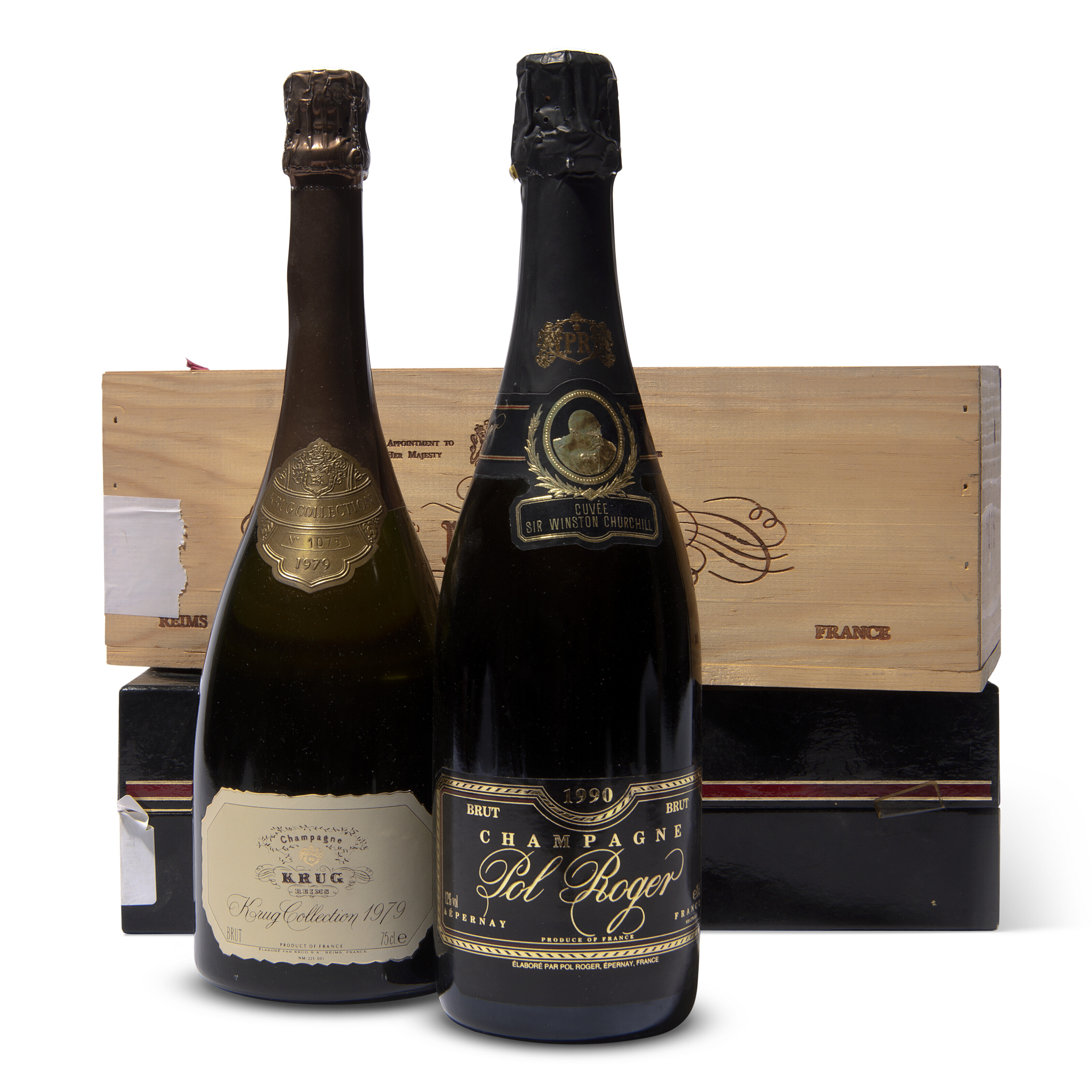 Mixed Krug and Pol Roger 1979-1990, Krug Collection 1979In individual ...