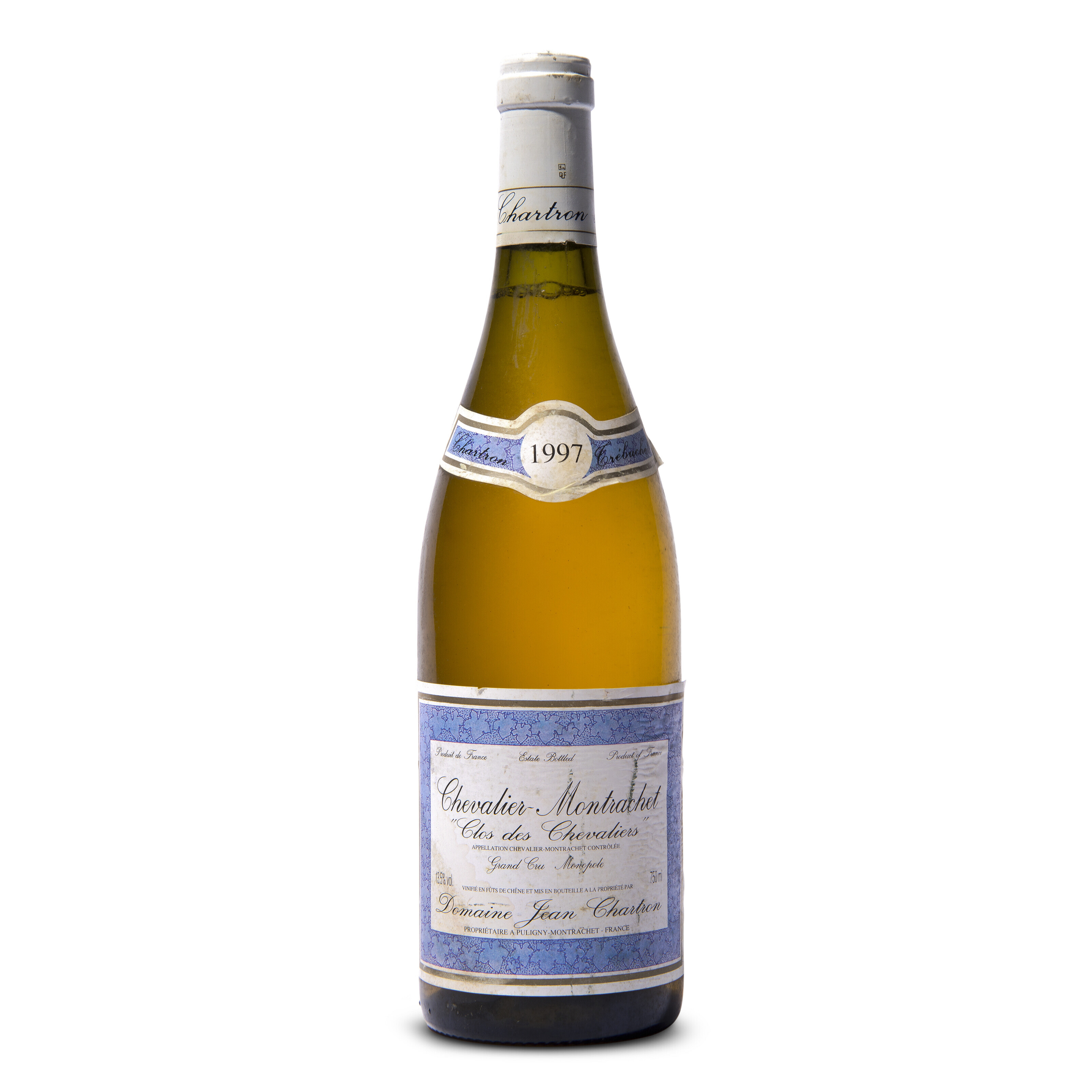 Jean Chartron, Chevalier-Montrachet Clos des Chevaliers 1997, Grand Cru ...