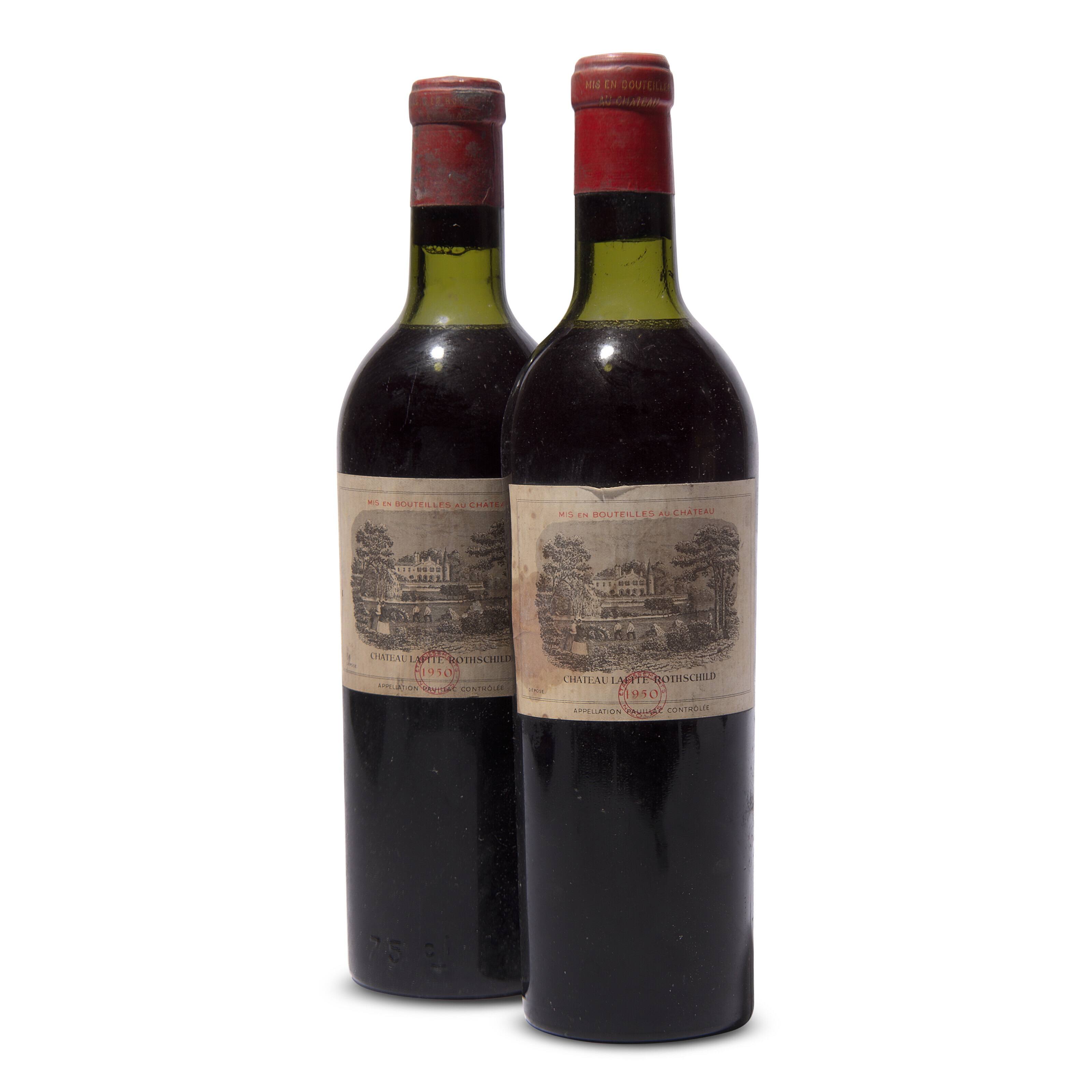Château Lafite-Rothschild 1950, Pauillac, 1er cru classéCorroded ...