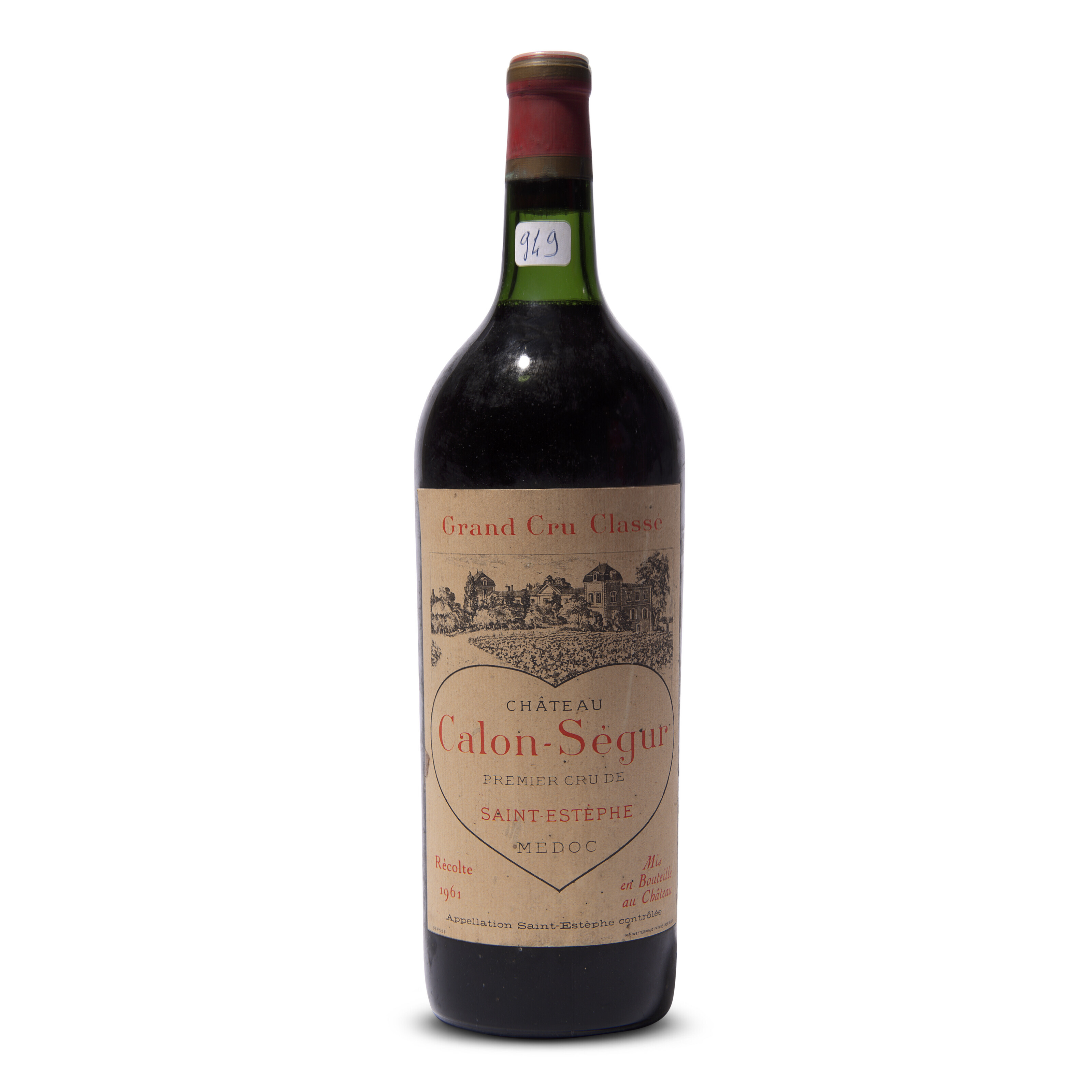 Château Calon-Ségur 1961, Saint-Estéphe, 3ème cru classéSlightly ...