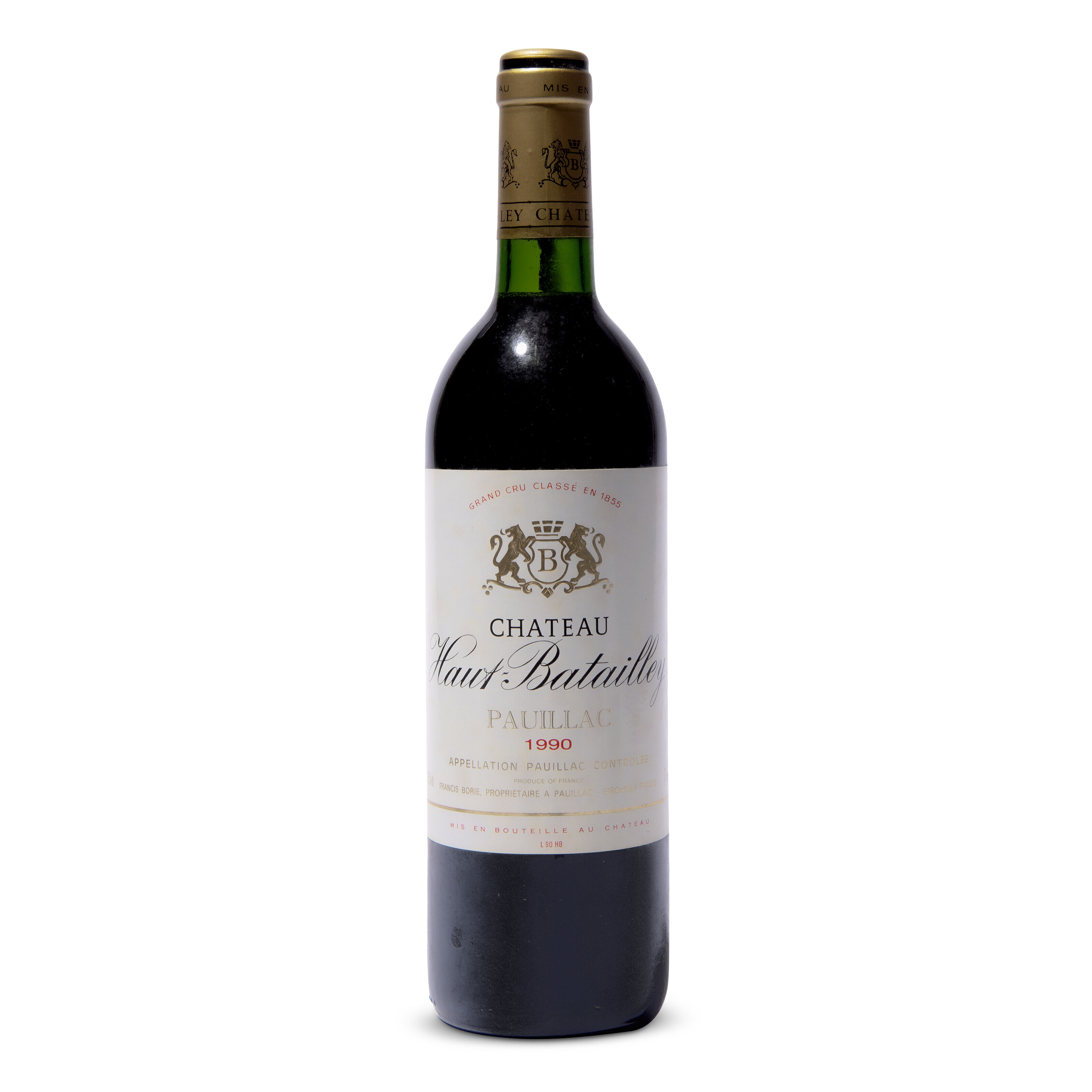 Château Haut-Batailley 1990, Pauillac, 5ème cru classéIn original ...