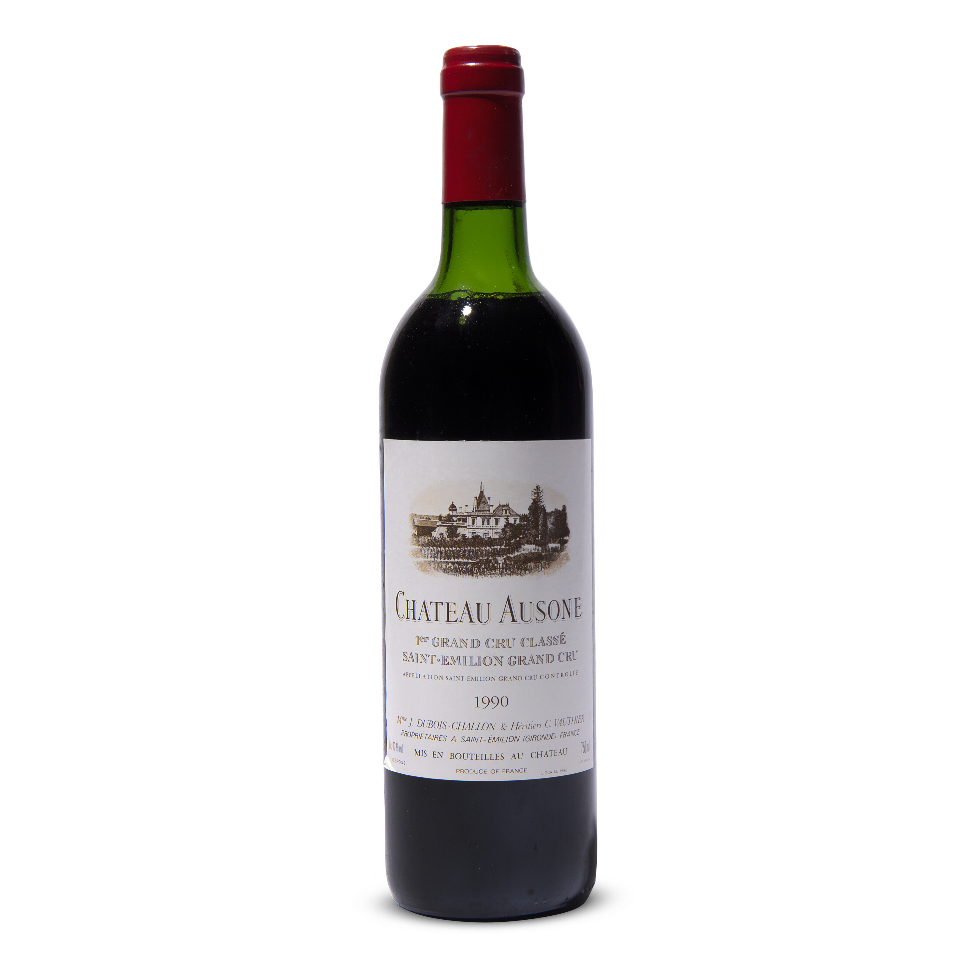 Château Ausone 1990, Saint-Emilion, 1er grand cru classéGood appearance ...