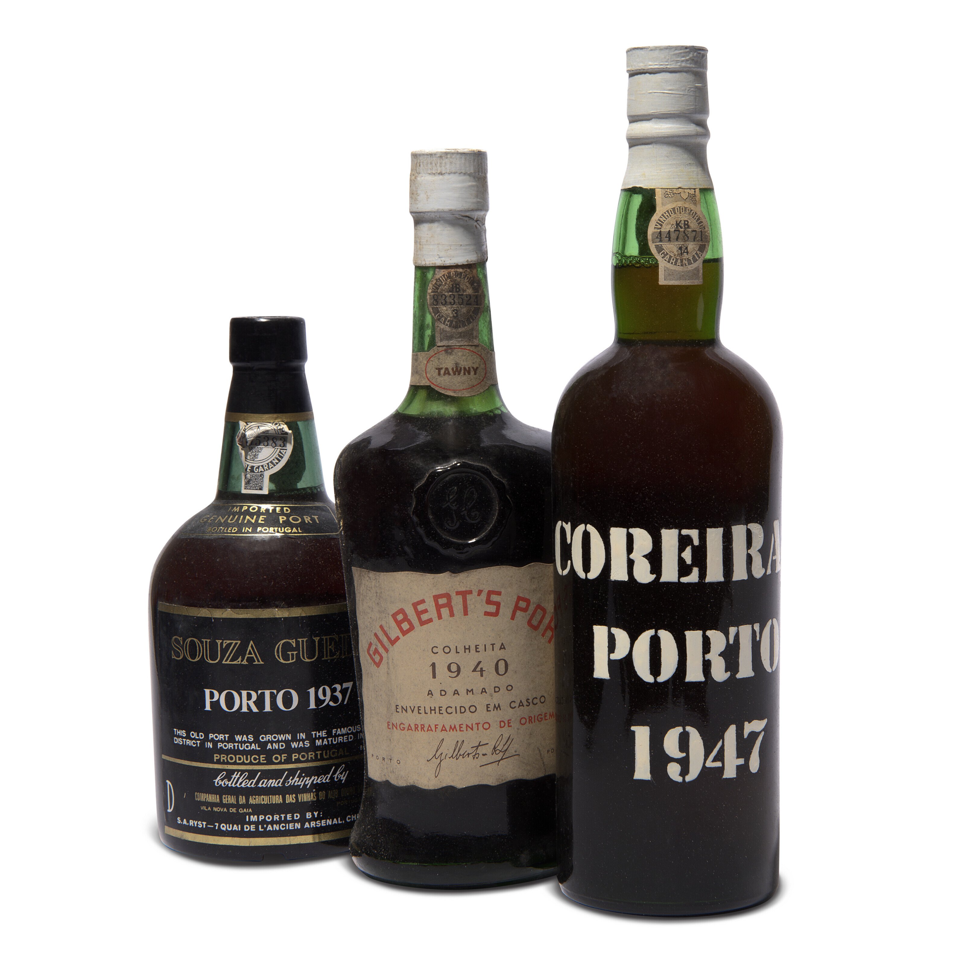 Mixed Port 1937-1946, W.J.Hart Vintage Port 1937Slightly corroded ...