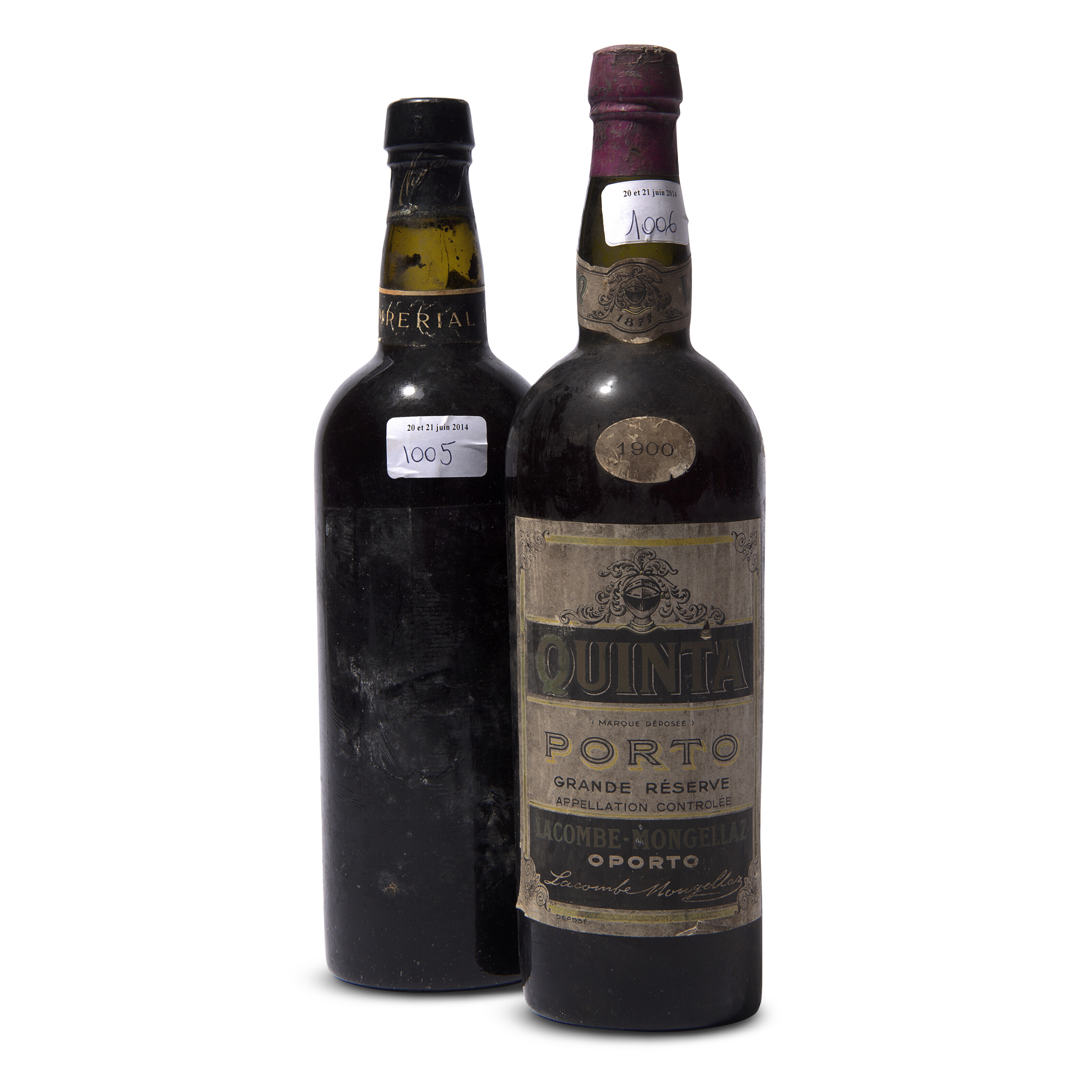 Mixed Port 1848-1900, King's Port Imperial 1848No label. Level: base of ...