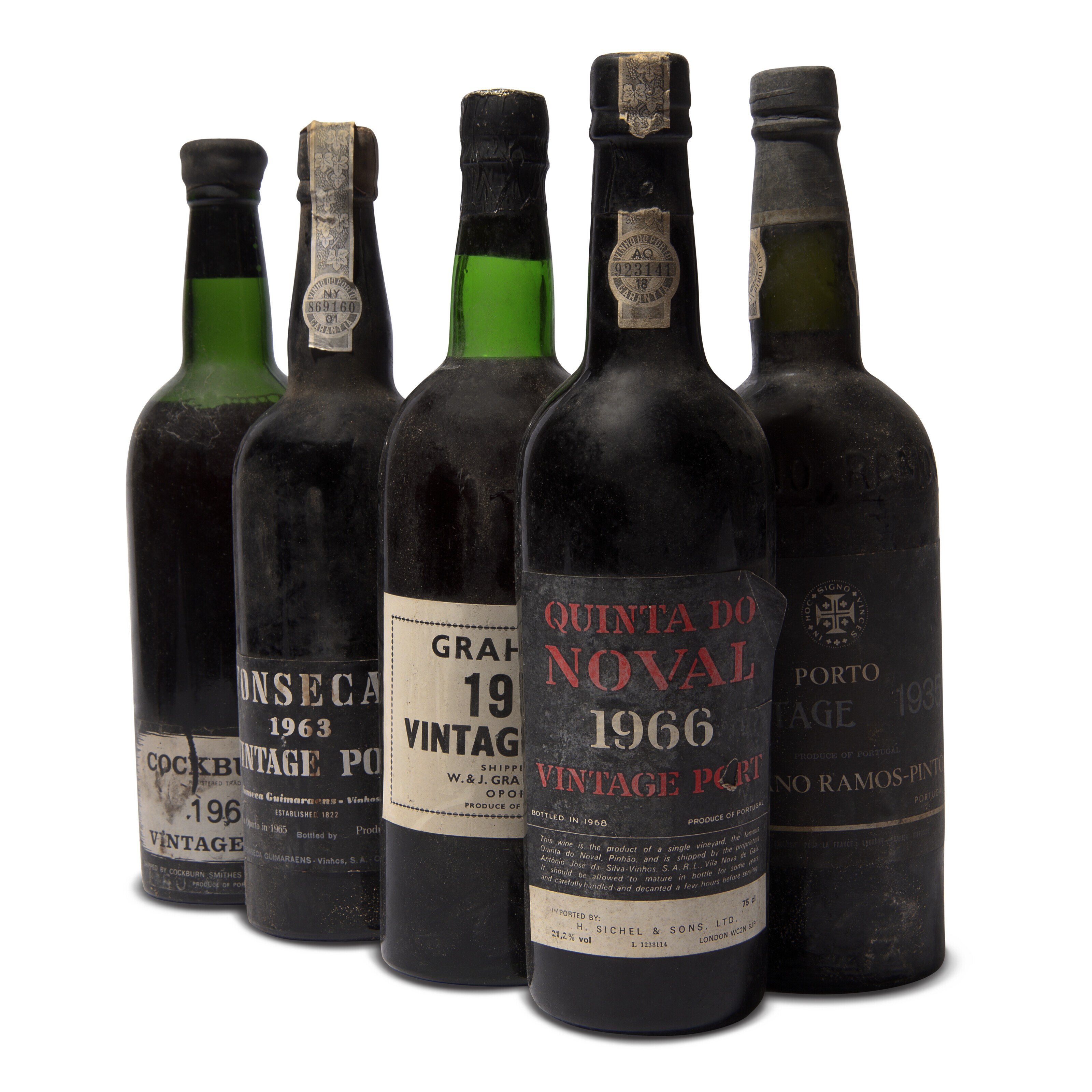 Mixed Vintage Port 1935-1966, Ramos Pinto Vintage Port 1935Slightly ...