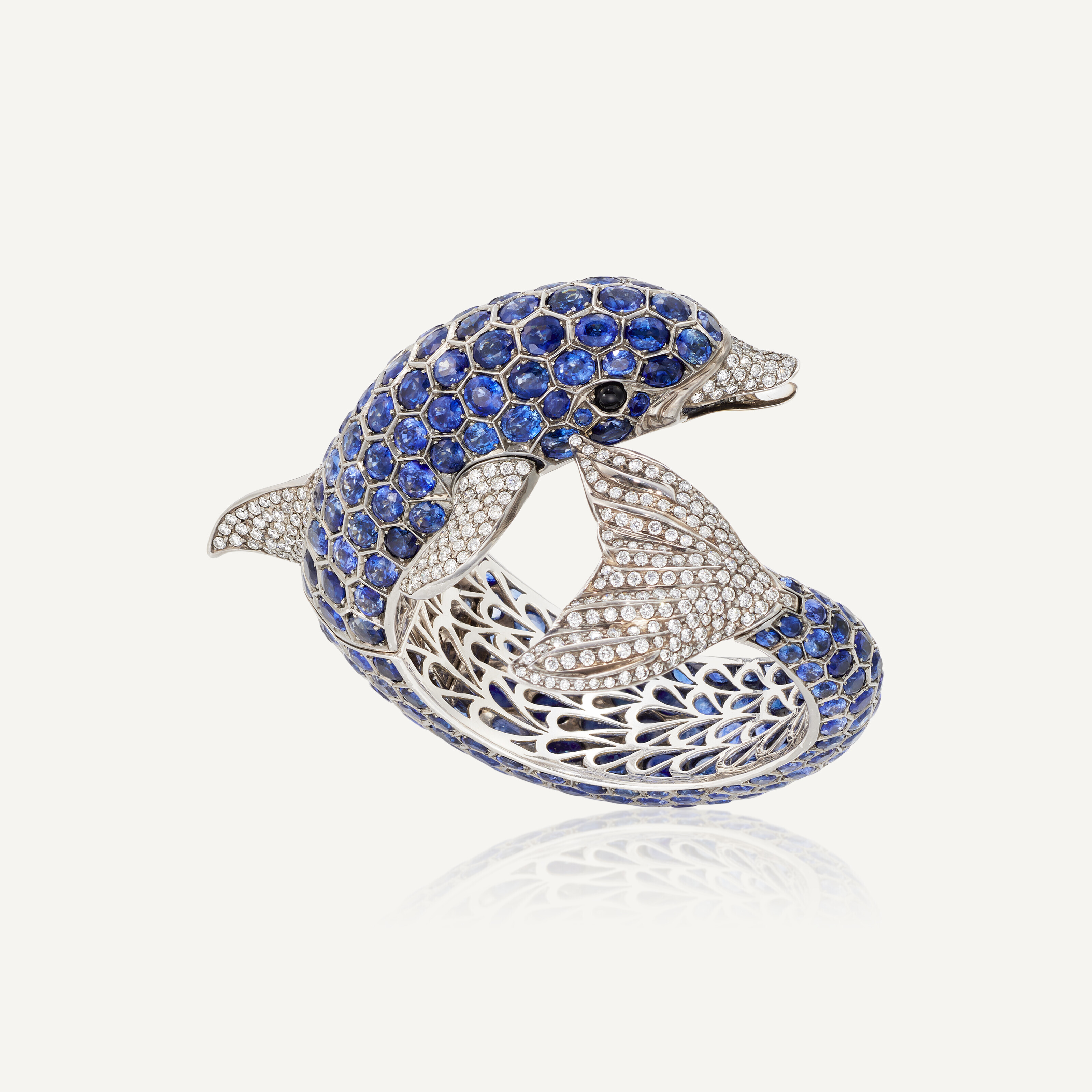 DE GRISOGONO SAPPHIRE AND DIAMOND DOLPHIN BRACELET, | Christie’s