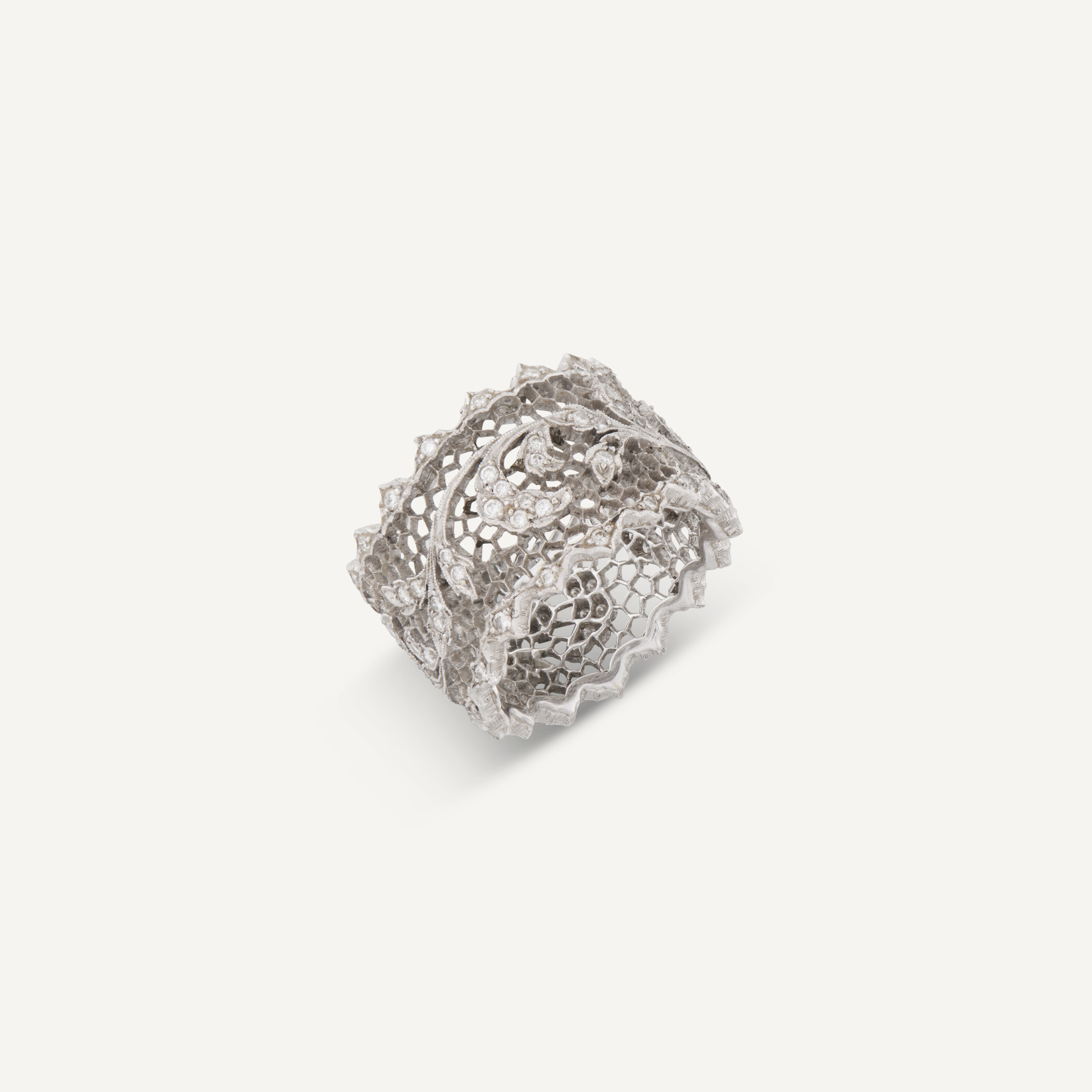 BUCCELLATI DIAMOND 'TULLE ORNATO ETERNELLE' RING, | Christie’s