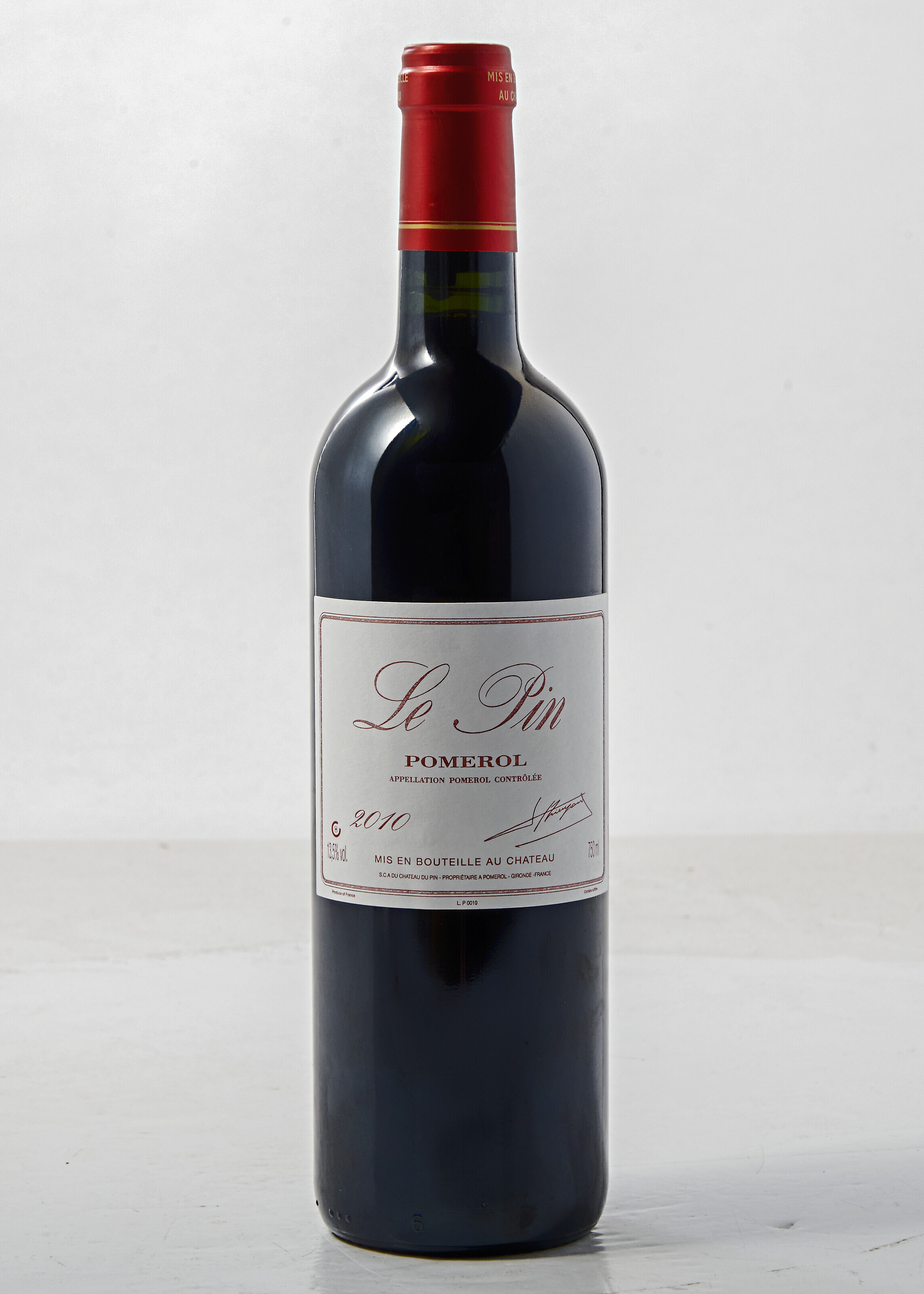 Le Pin 2010, PomerolIn six-bottle original wooden cases | Christie’s