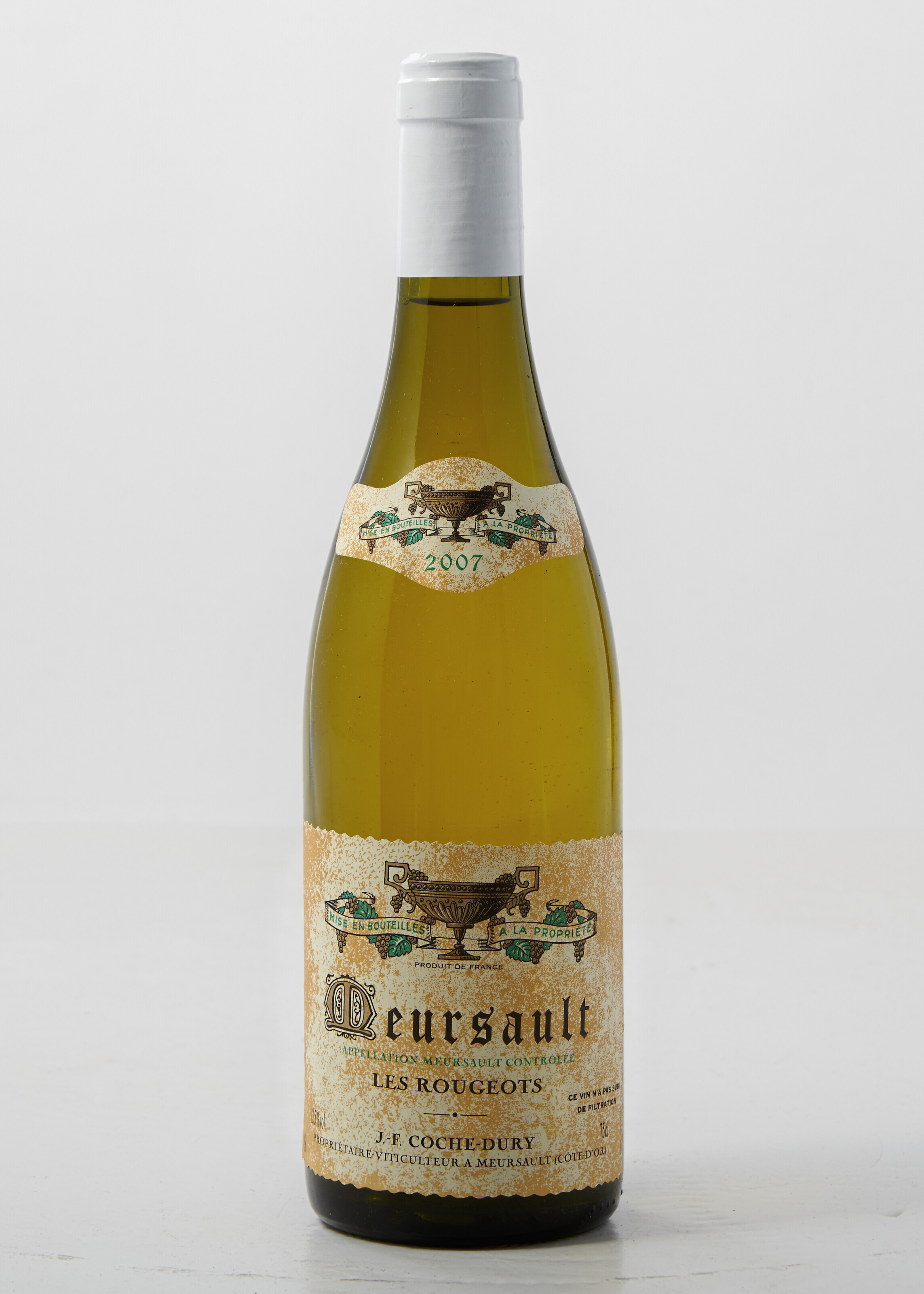 Coche-Dury, Meursault Les Rougeots 2007, Côte de BeauneSlightly creased ...