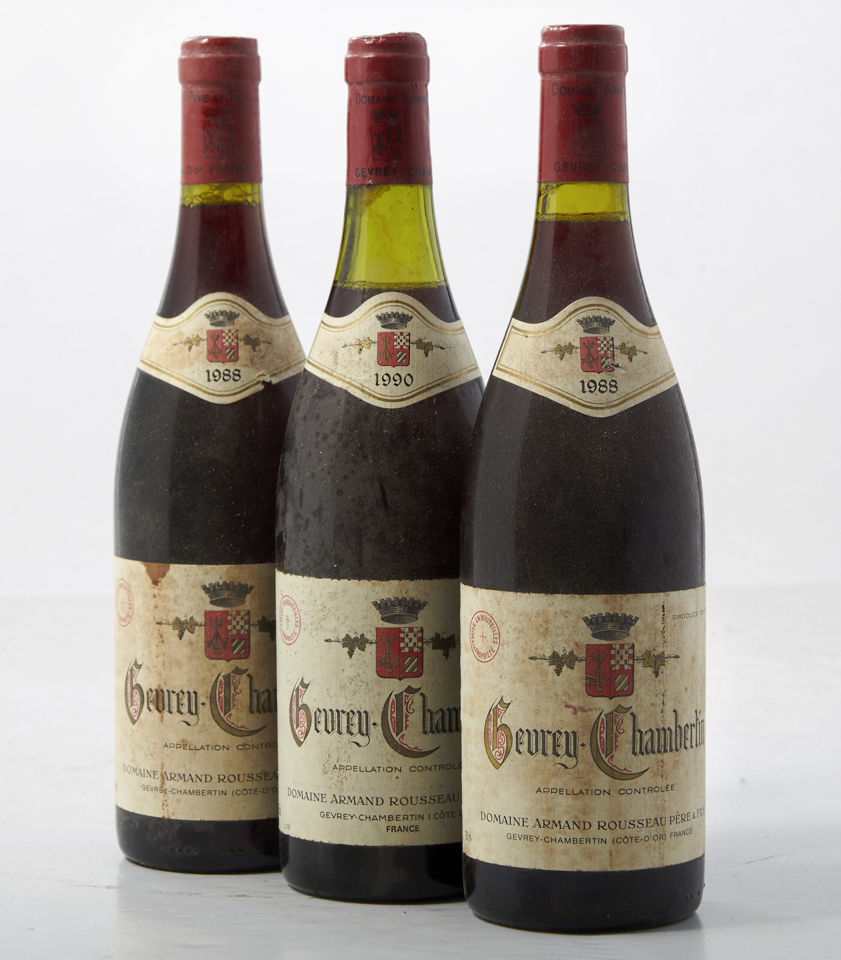 Mixed Rousseau Gevrey-Chambertin 1988-1990, Armand Rousseau, Gevrey ...