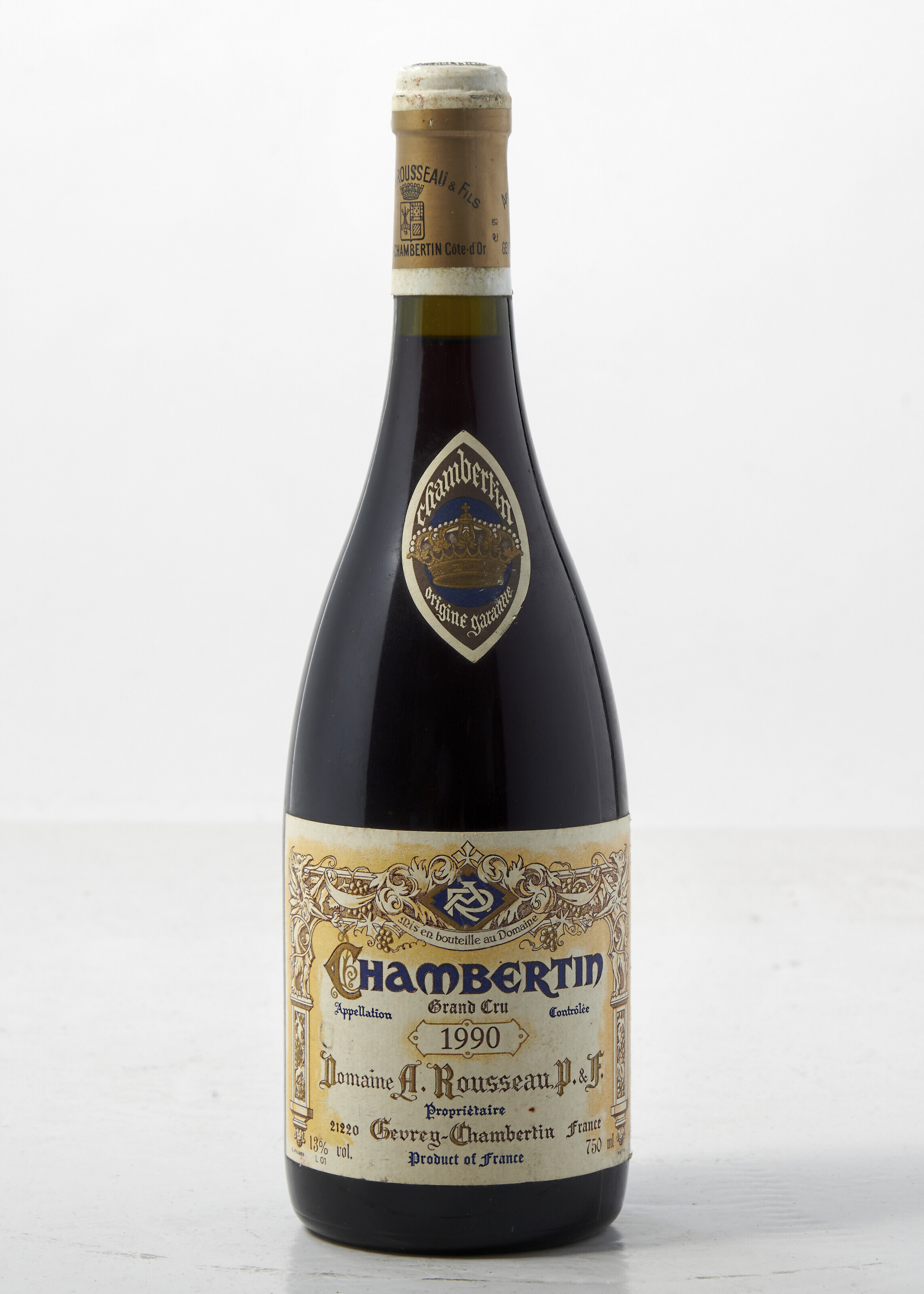 Armand Rousseau, Chambertin 1990, Grand Cru, Côte de NuitsScuffed and ...
