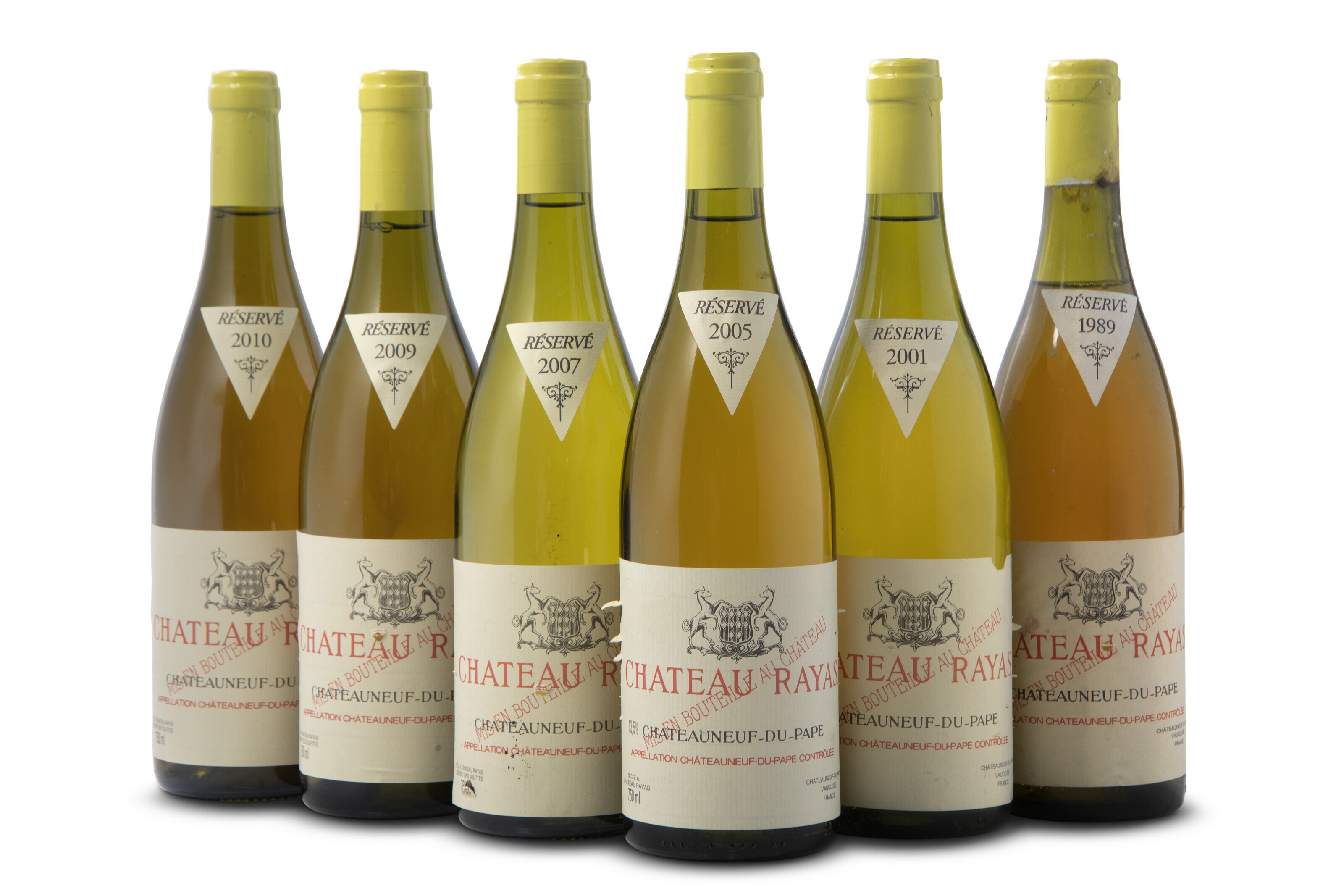 Mixed Rayas Blanc 1989-2010, Château Rayas, Châteauneuf-du-Pape ...