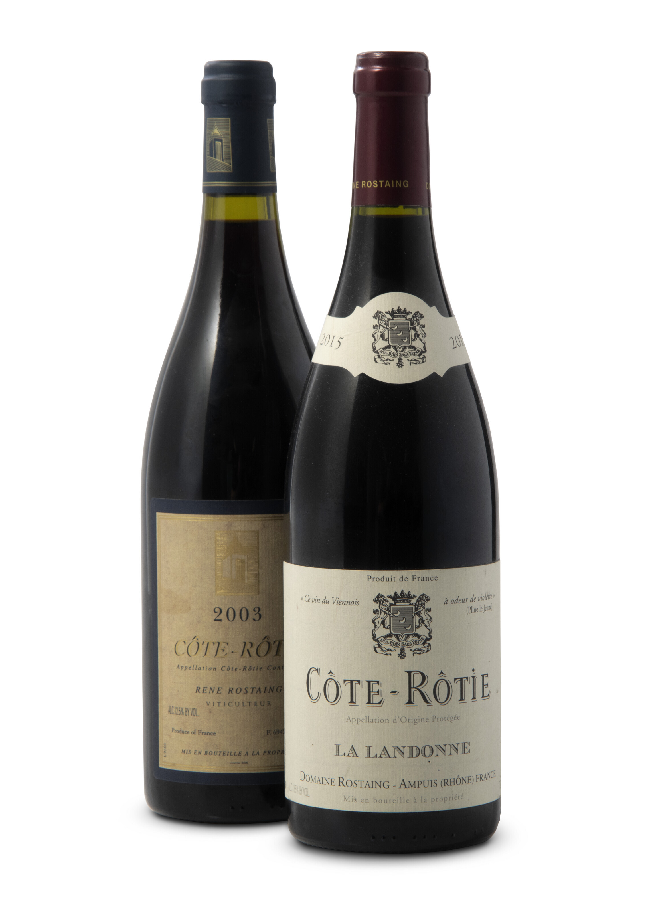 Mixed Rhône and Jura 2003-2018, Domaine Réné Rostaing, Côte-Rôtie ...
