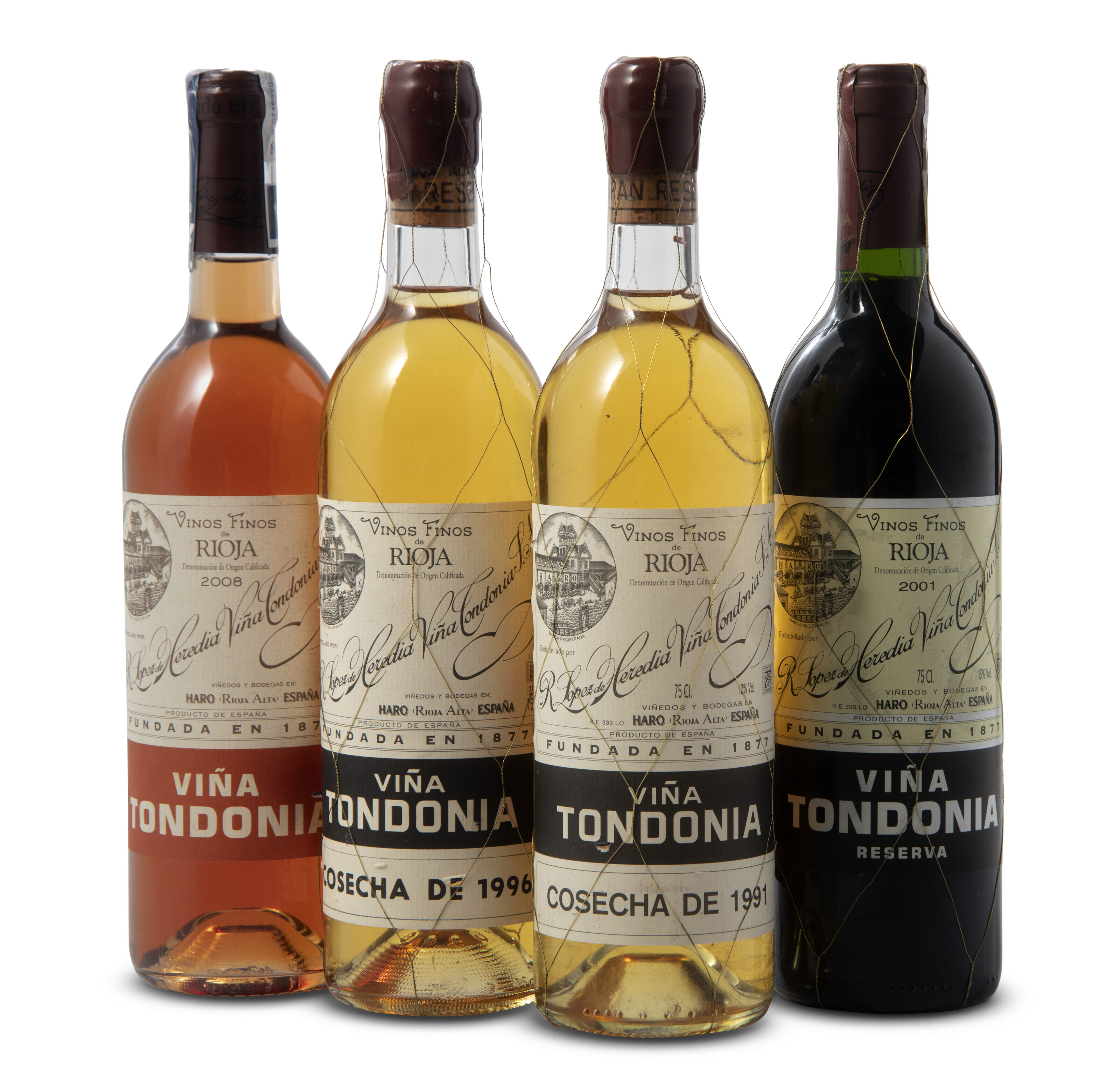 Mixed Tondonia 1973-2008, López de Heredia,Viña Tondonia 1973Slightly ...