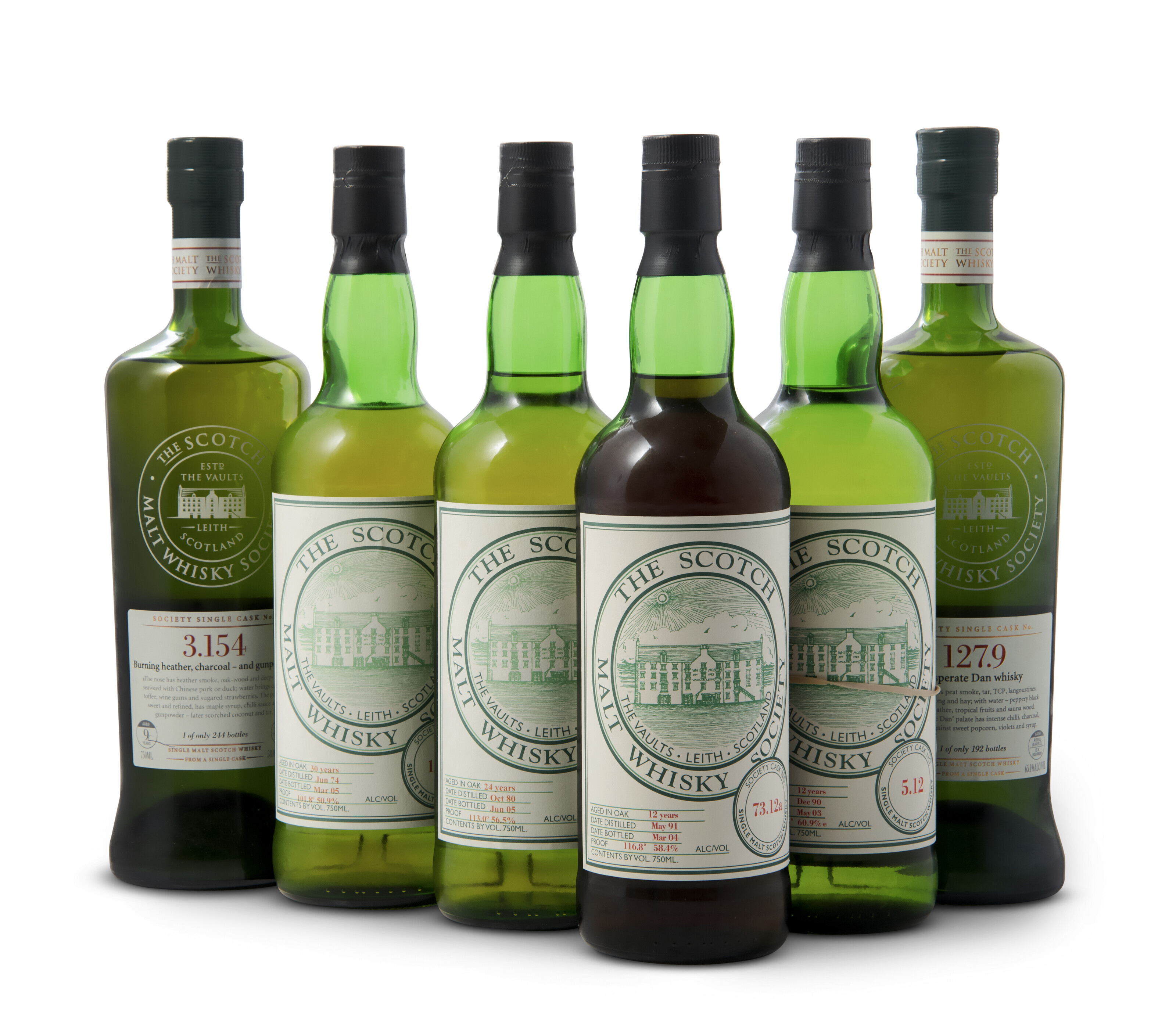 Mixed Scotch Malt Whisky Society, 104.5 30 Year OldDistilled June 1974 ...