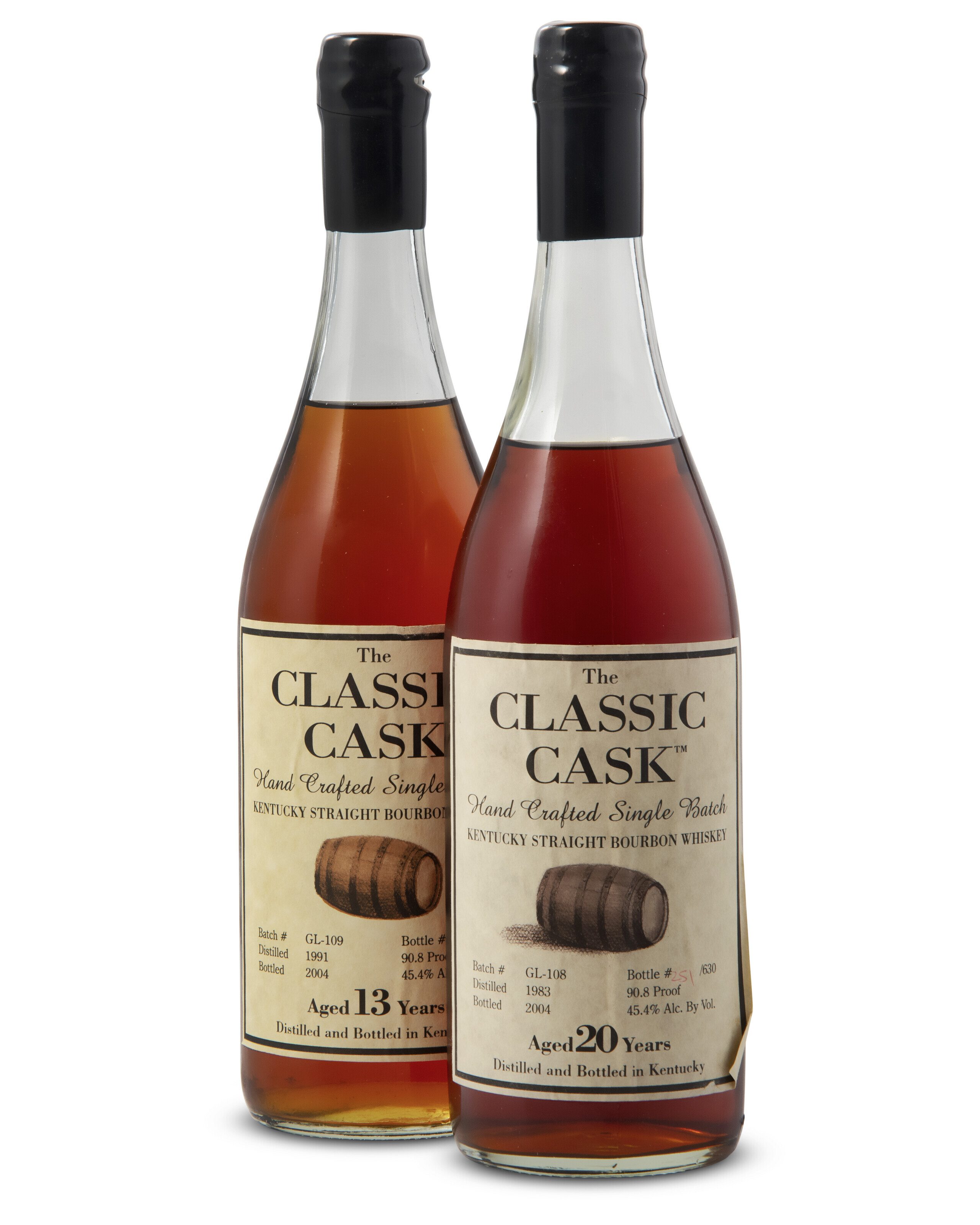 Mixed Classic Cask 13 and 20 Year Old, Classic Cask Kentucky Straight ...