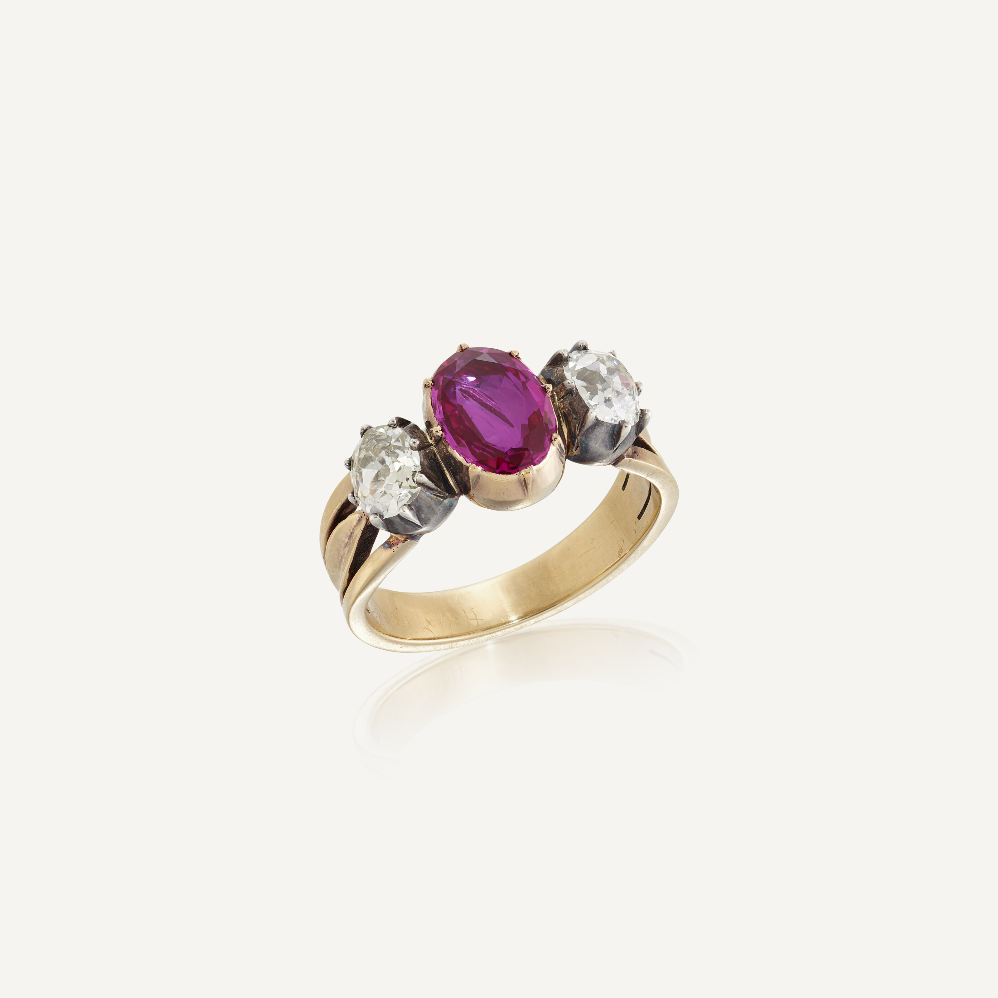 ANTIQUE RUBY AND DIAMOND RING, | Christie’s
