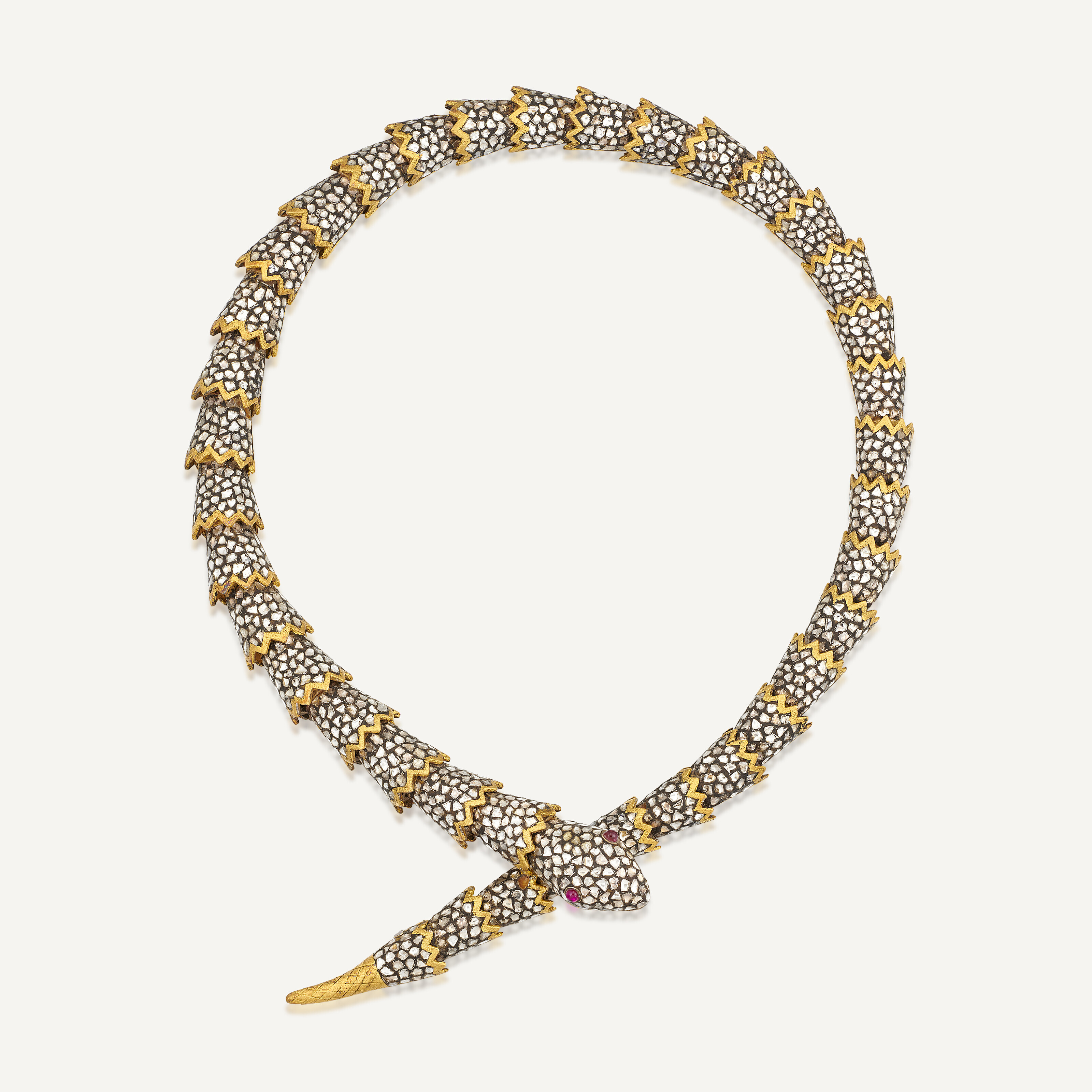 RUBY AND DIAMOND SNAKE NECKLACE, | Christie’s