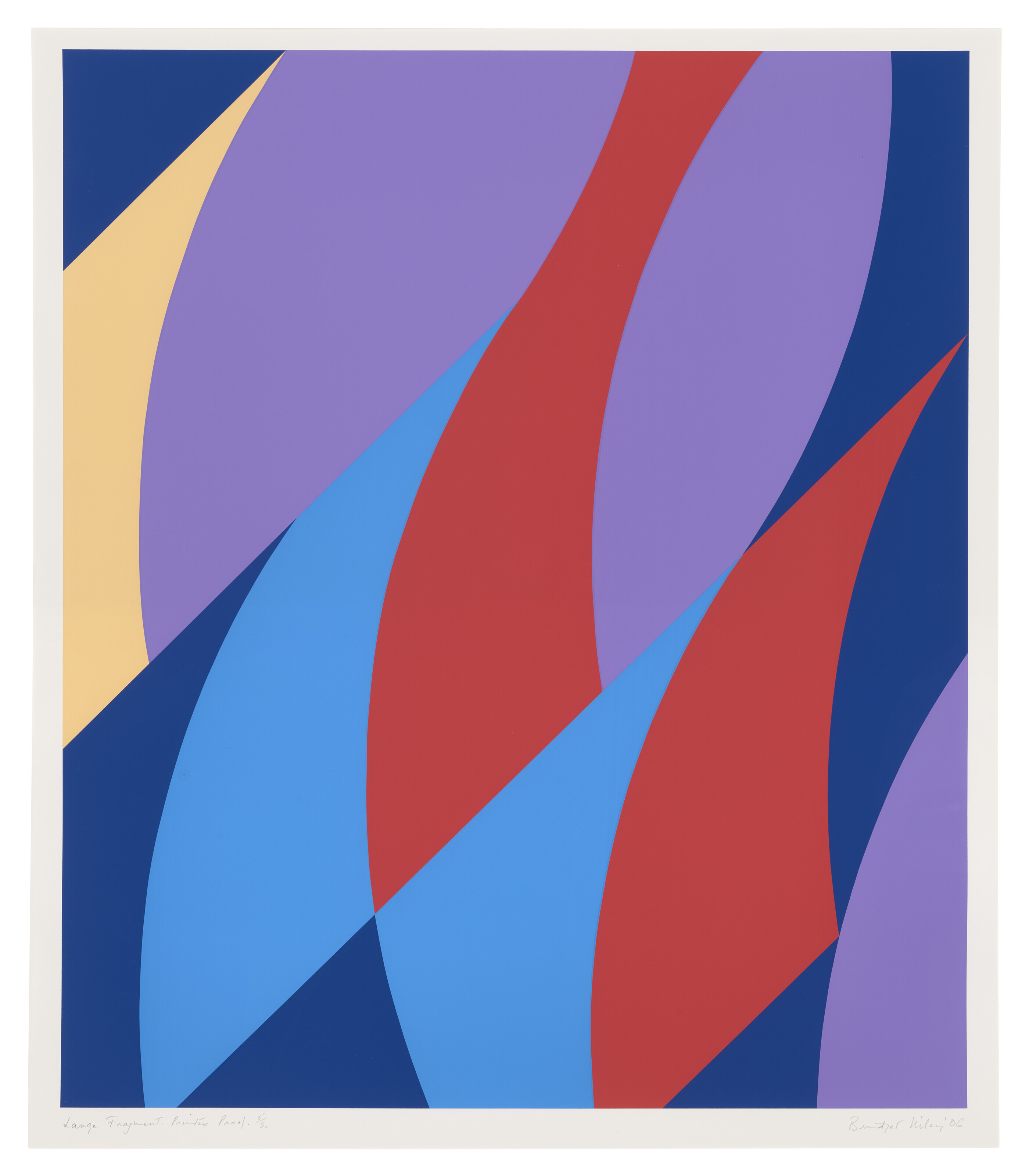 BRIDGET RILEY (B. 1931), Large Fragment | Christie’s