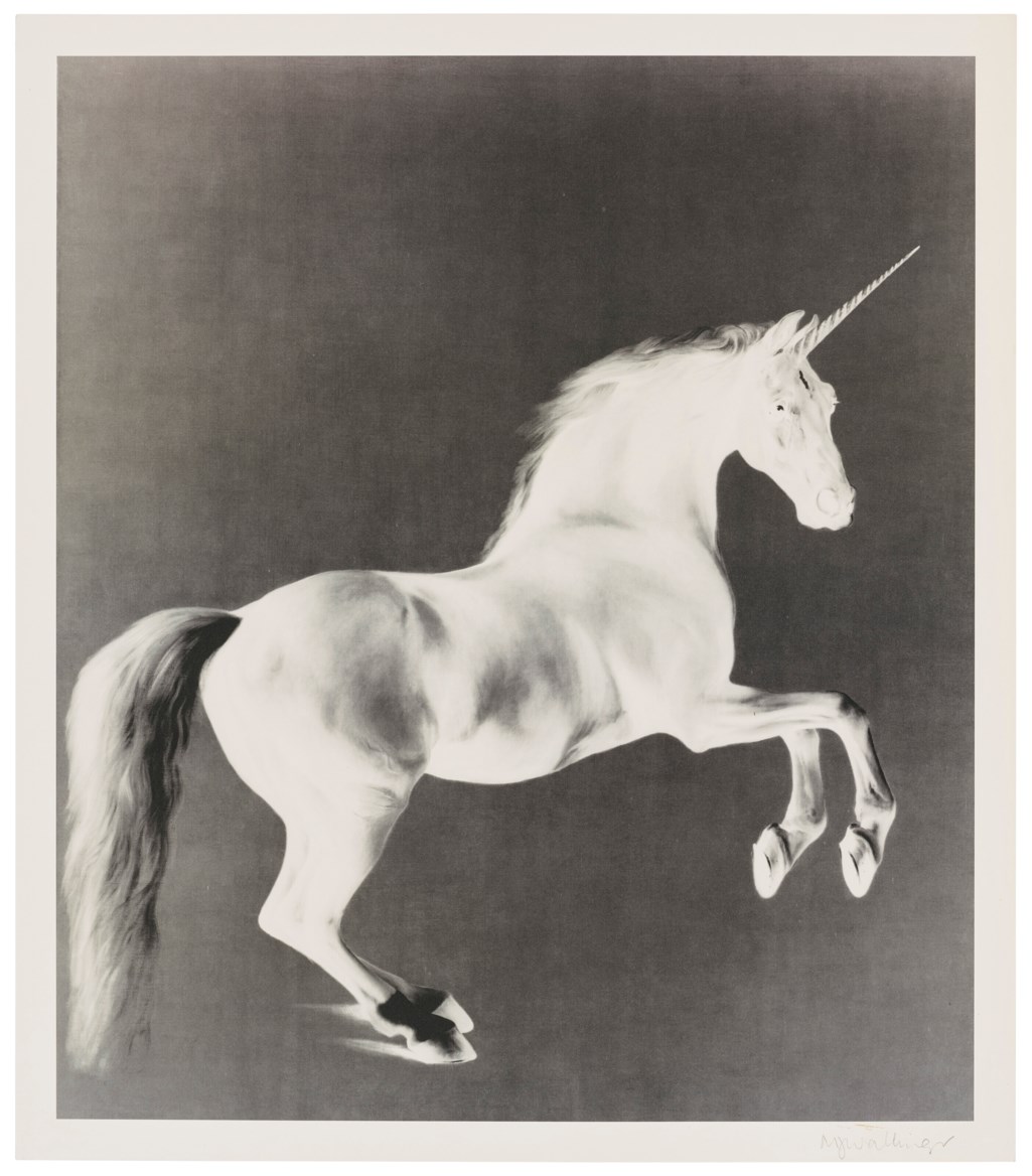 mark wallinger ghost print