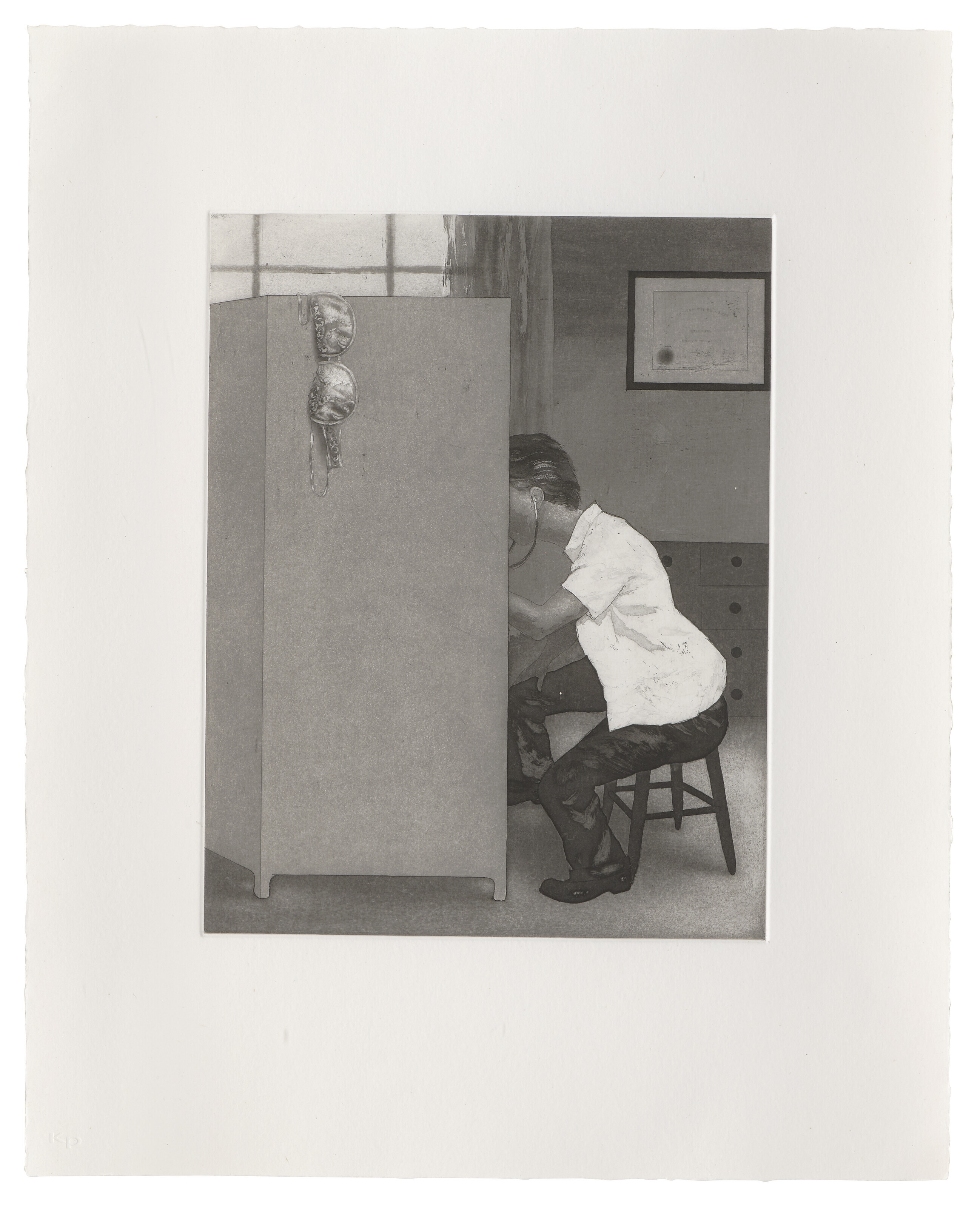 John Currin B 1962 Secretary With Still Life Christie39s Bonhams