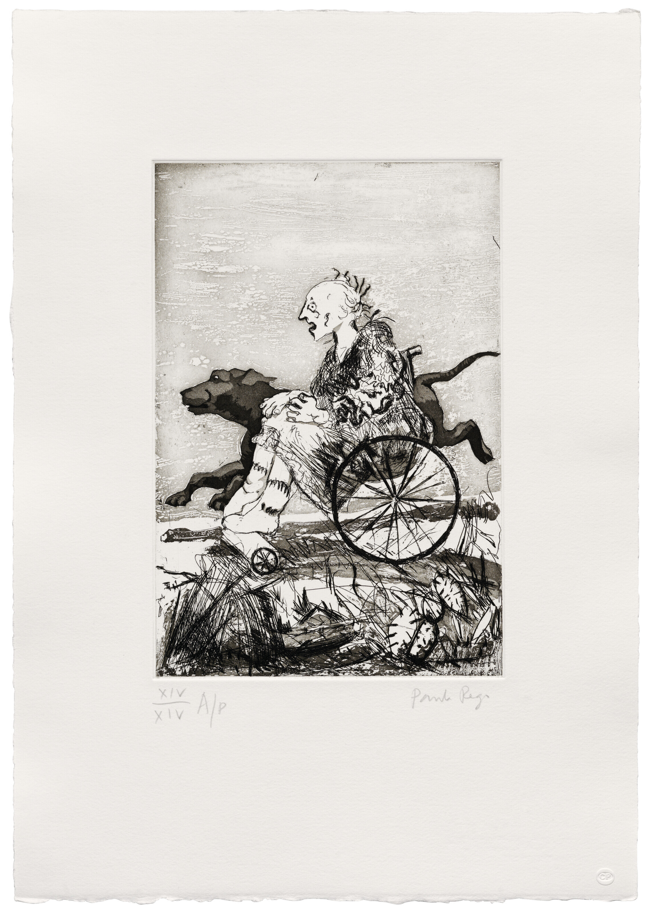 PAULA REGO (1935-2022), Black Dog, from: The Children's Crusade ...