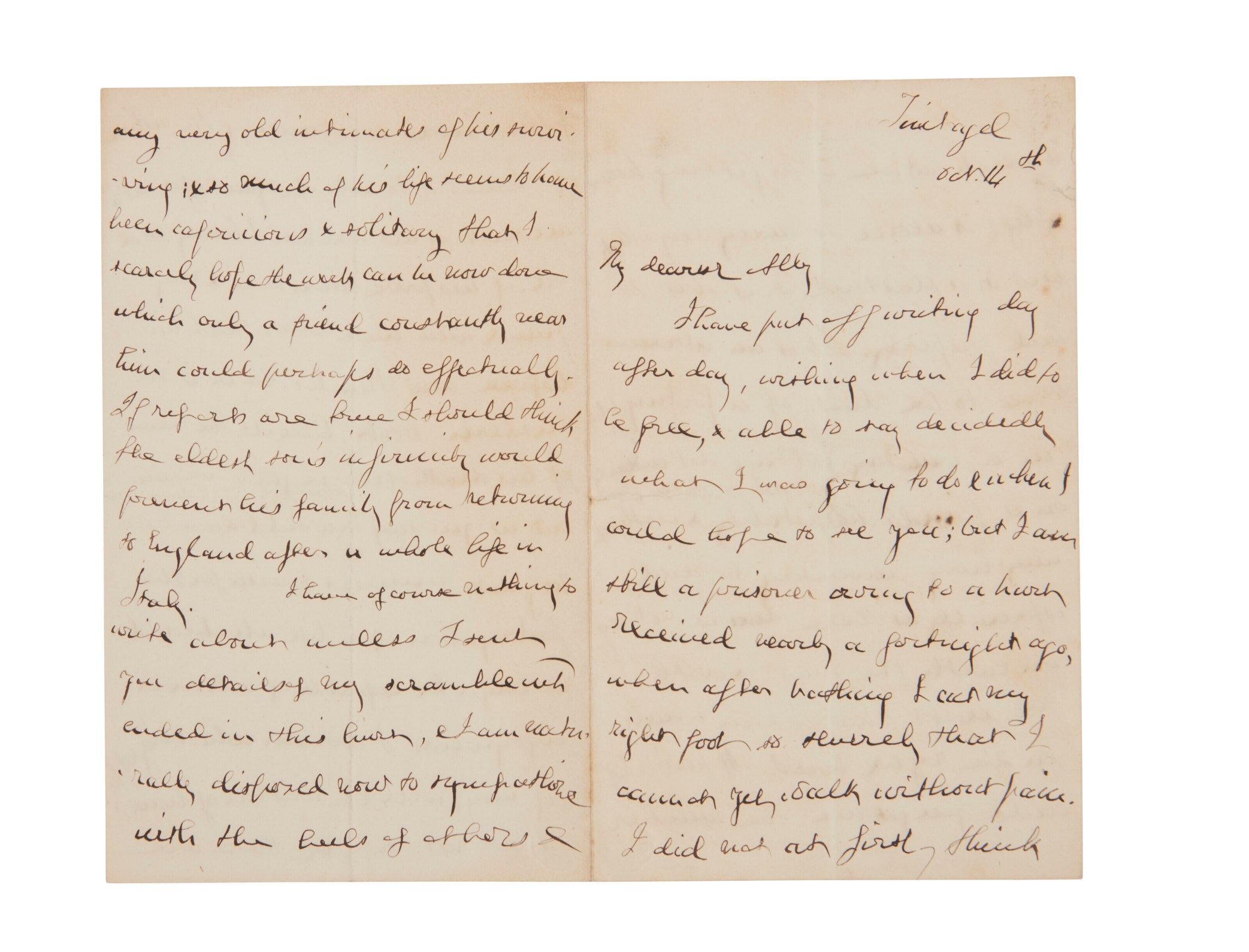 SWINBURNE, Algernon Charles (1837-1909).