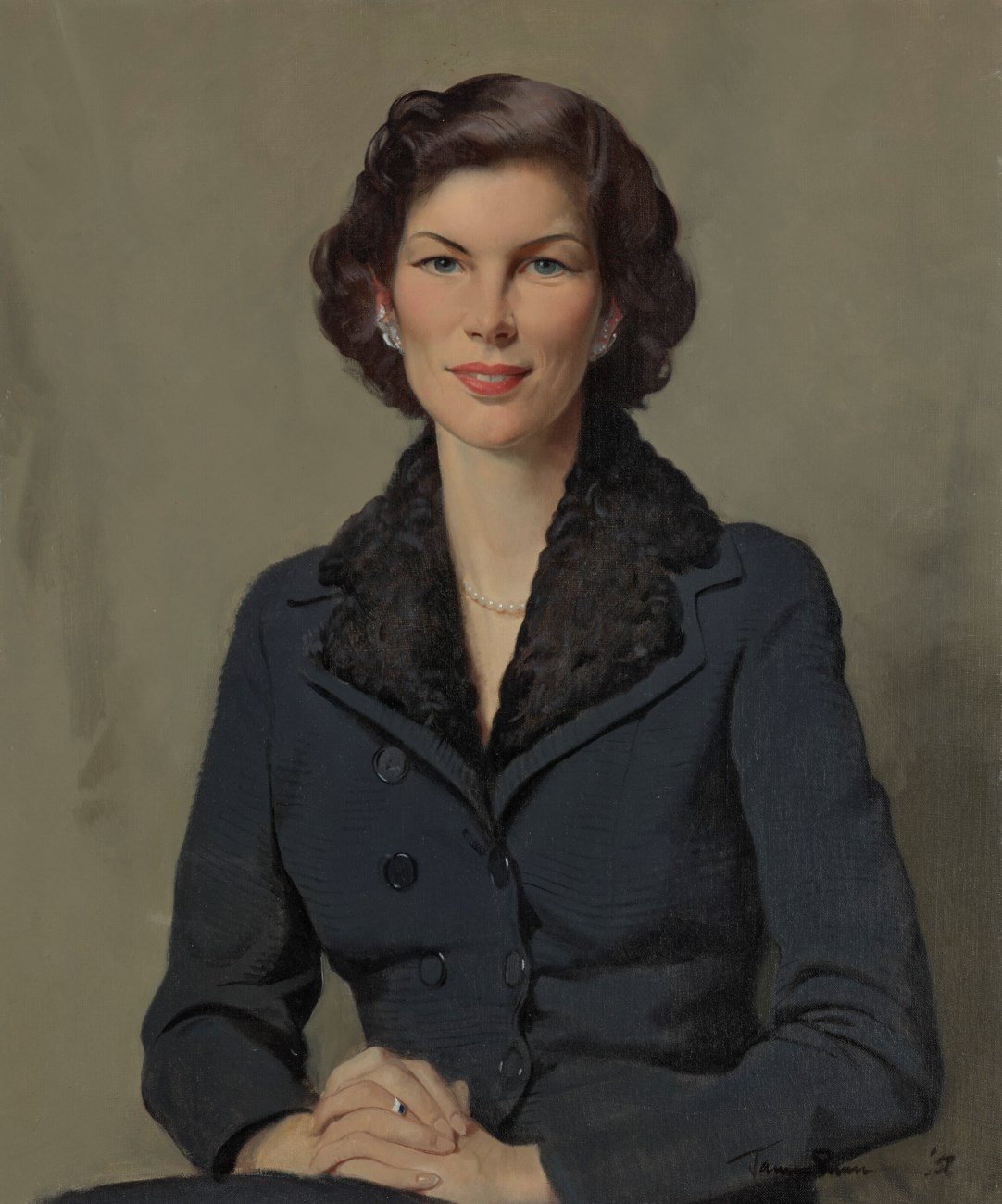SIR HERBERT JAMES GUNN, R.A. (BRITISH, 1893-1964), Pauline Gunn (1923 ...