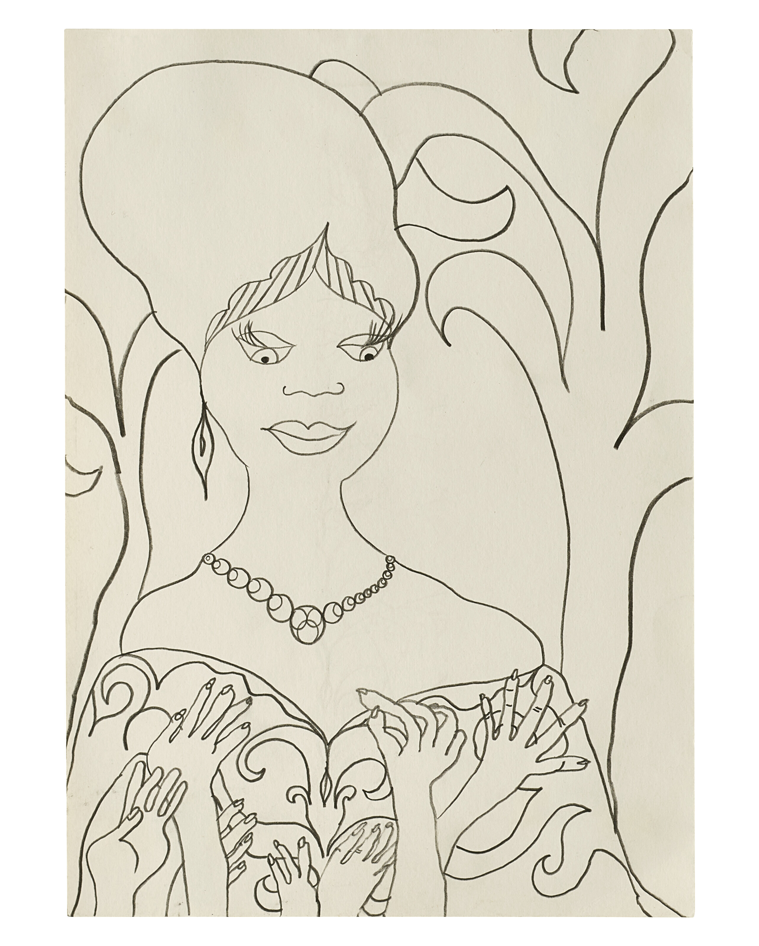 CHRIS OFILI (B. 1968), Untitled | Christie’s
