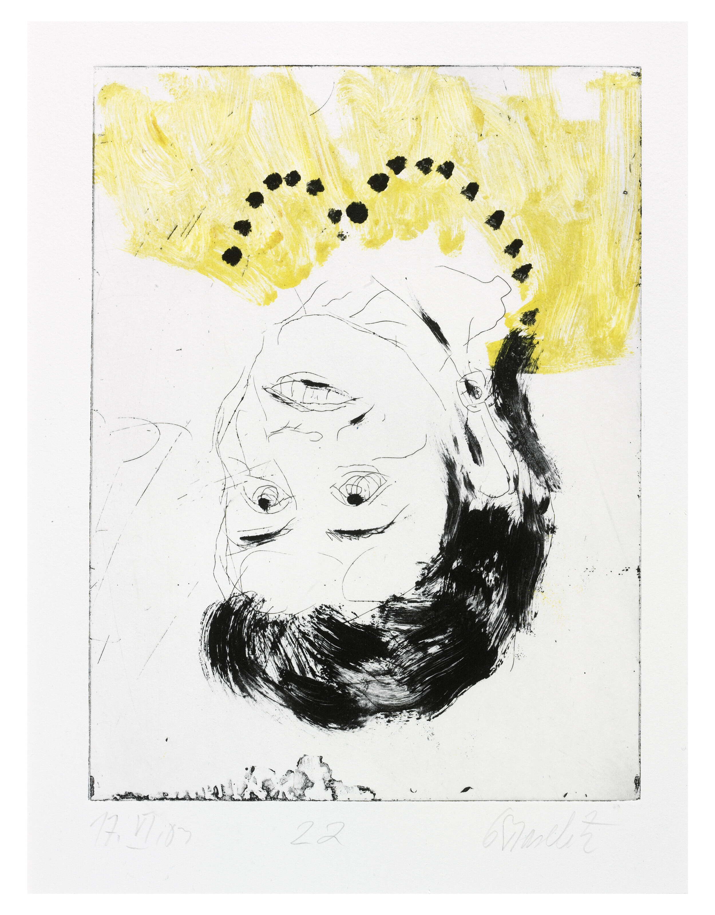 GEORG BASELITZ (B. 1938), Elke, 17.VI.03 | Christie’s