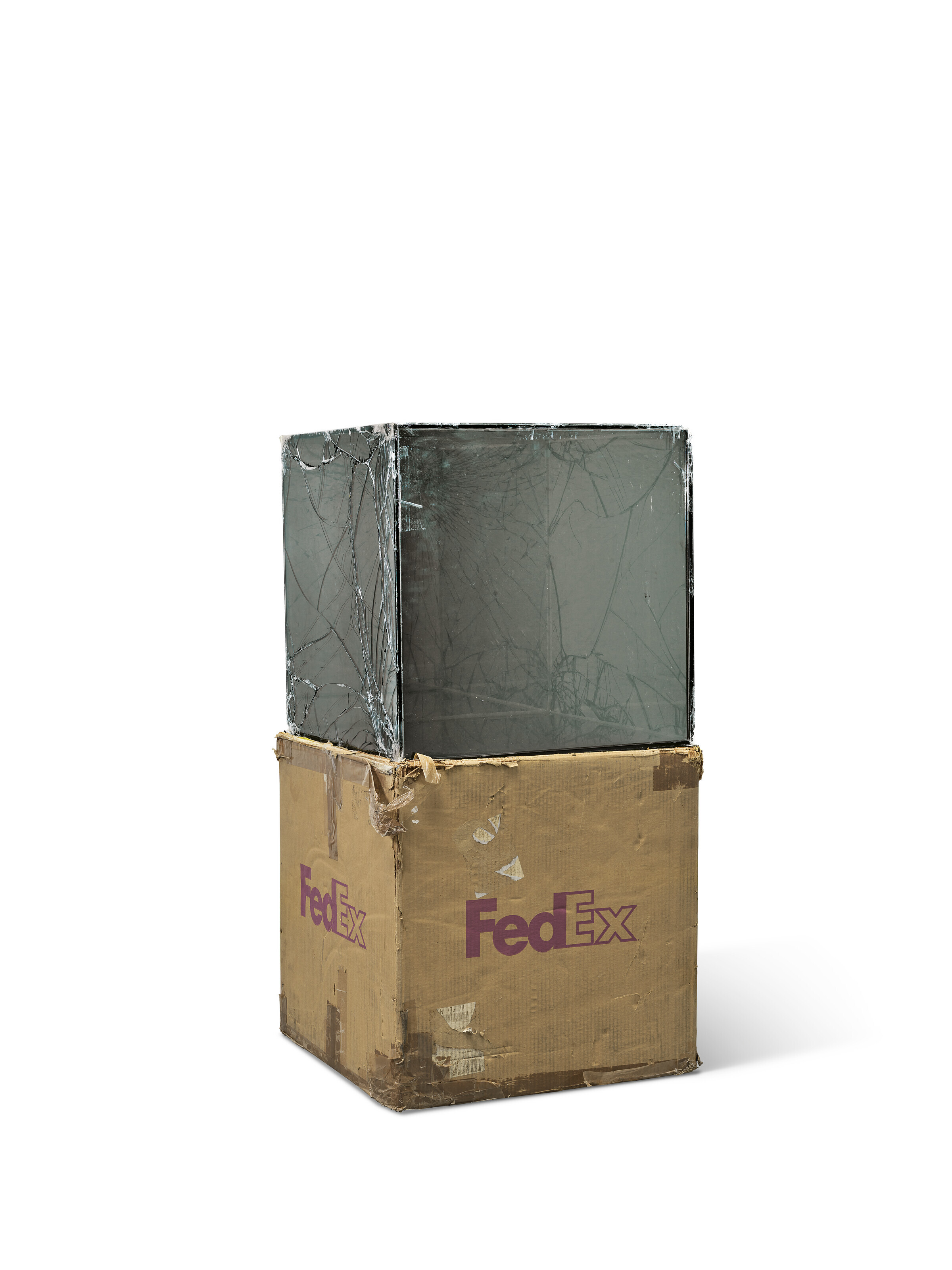 WALEAD BESHTY (B. 1976), FedEx® Large Kraft Box ©2008 FEDEX 330510 REV ...