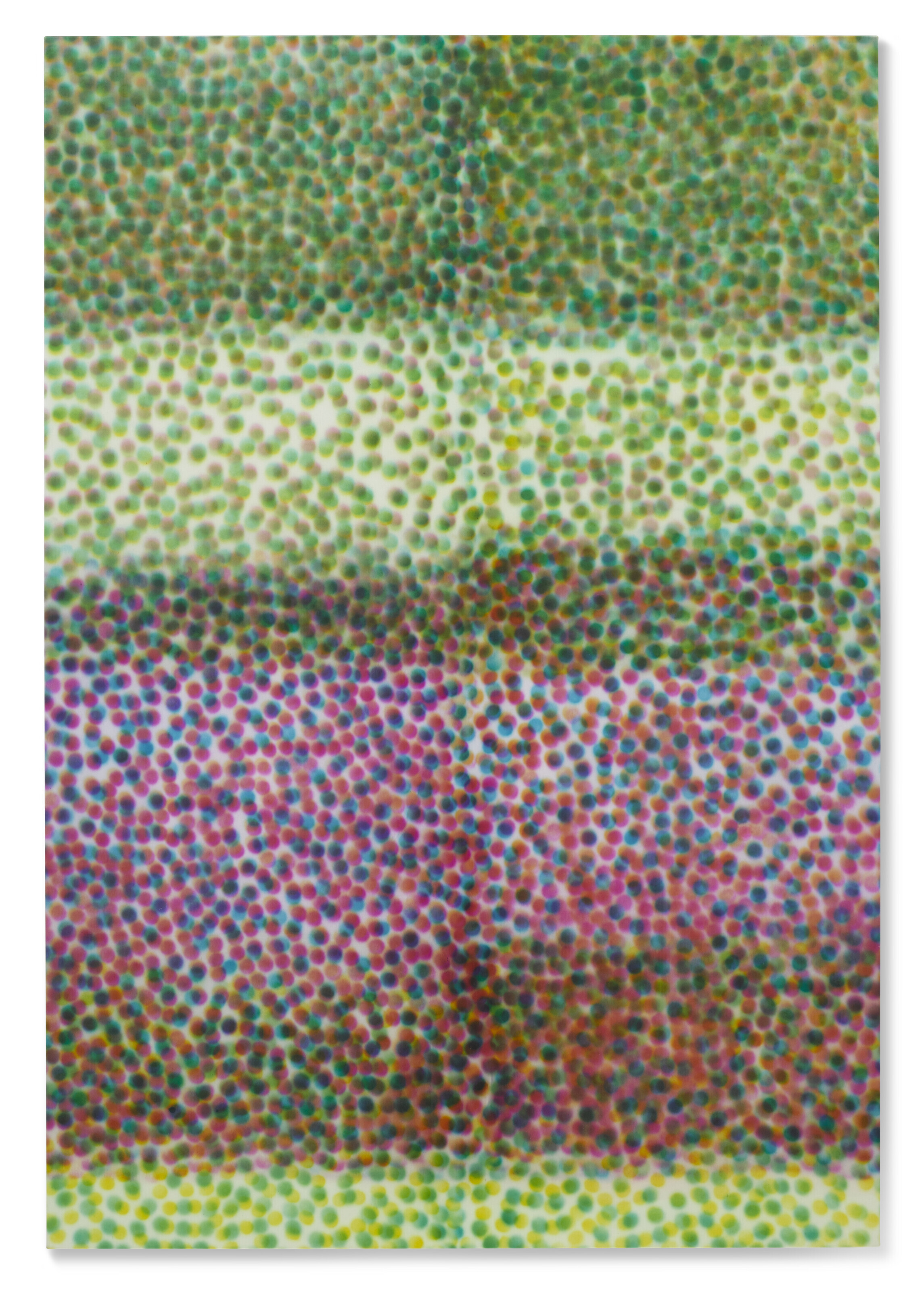PARKER ITO (B. 1986), Inkjet painting #11 (8 color ink, variation ...