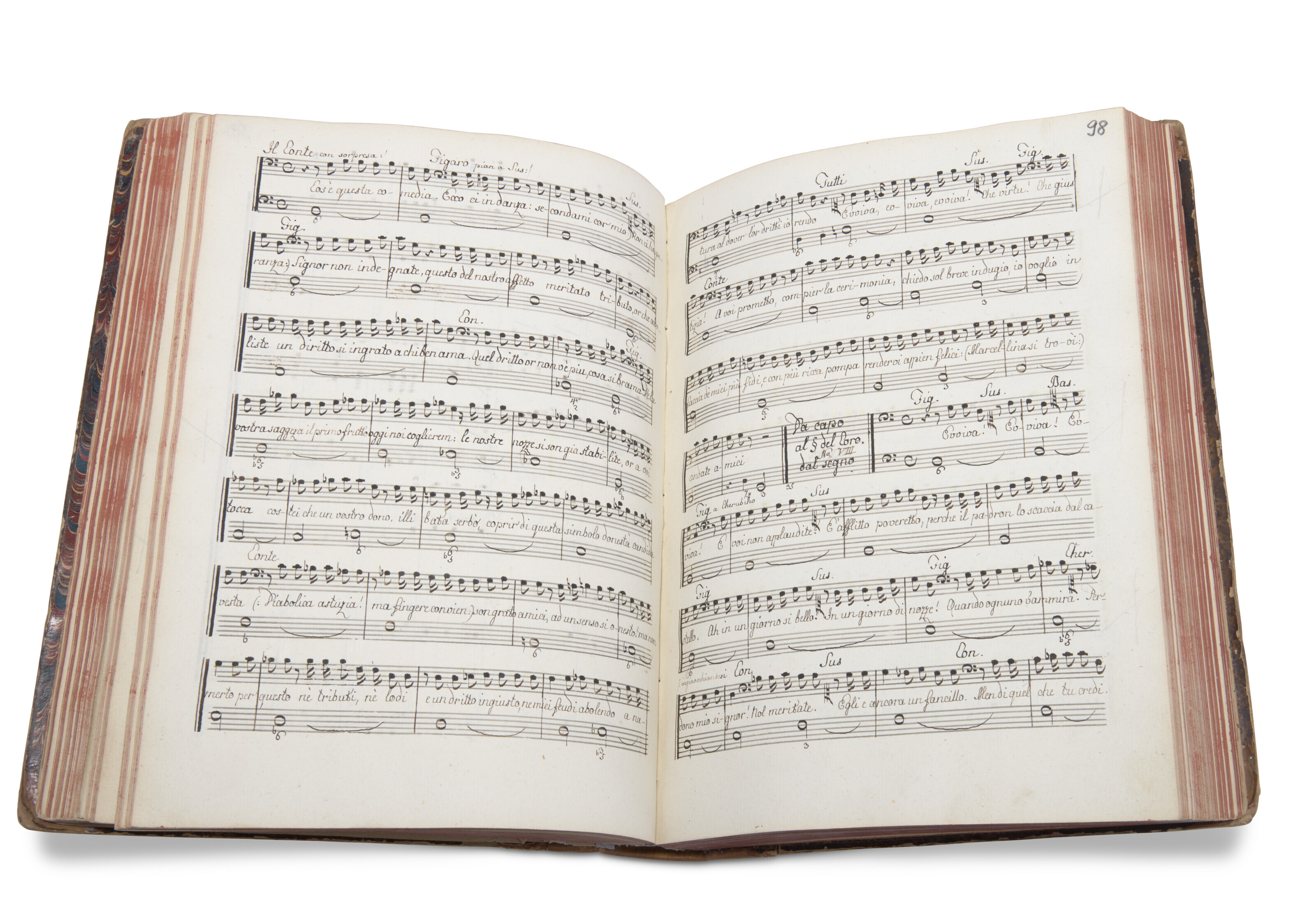 Wolfgang Amadeus Mozart (1756-1791), Scribal manuscript, possibly a ...