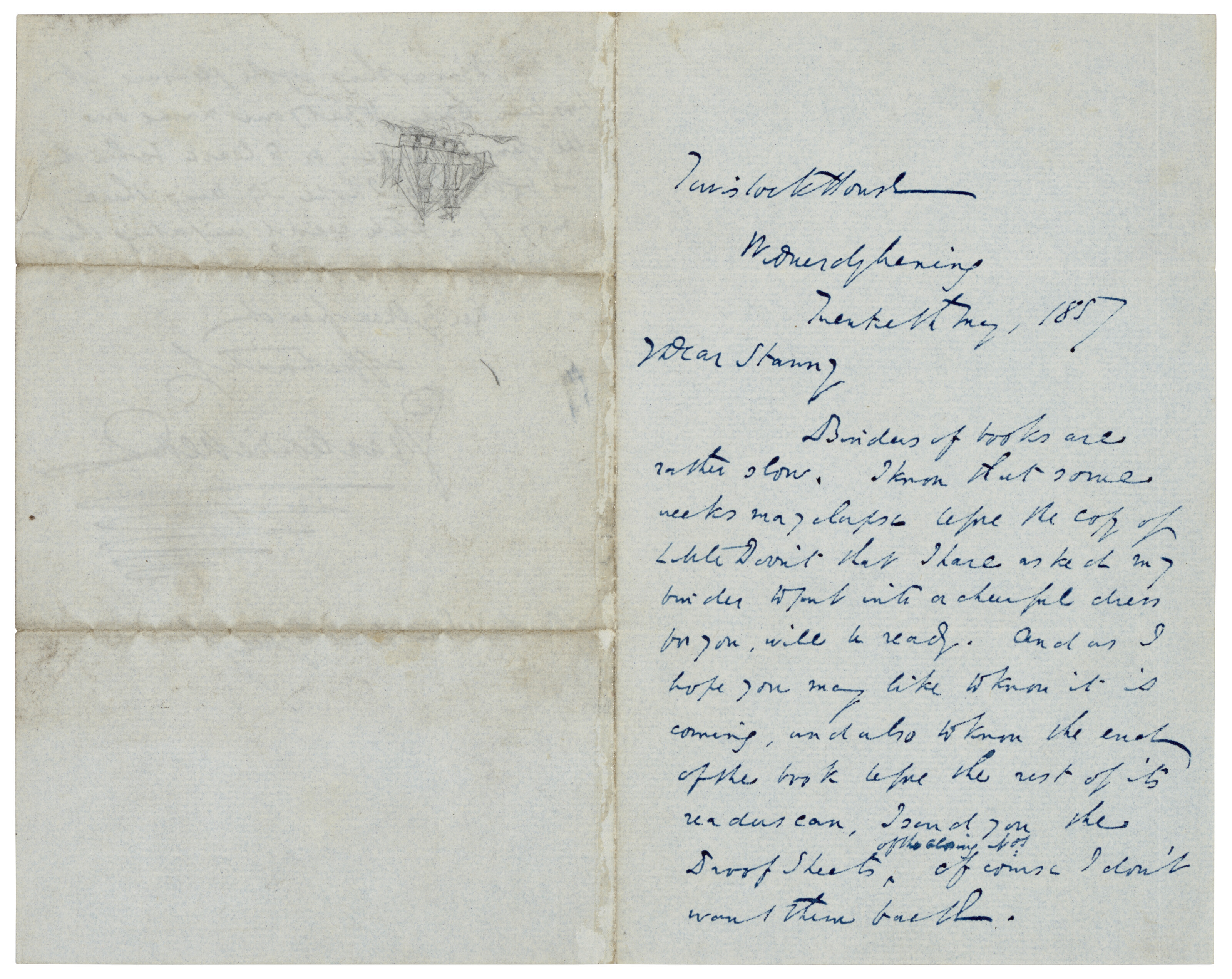 Charles Dickens (1812-1870), Autograph letter signed ('Charles Dickens ...
