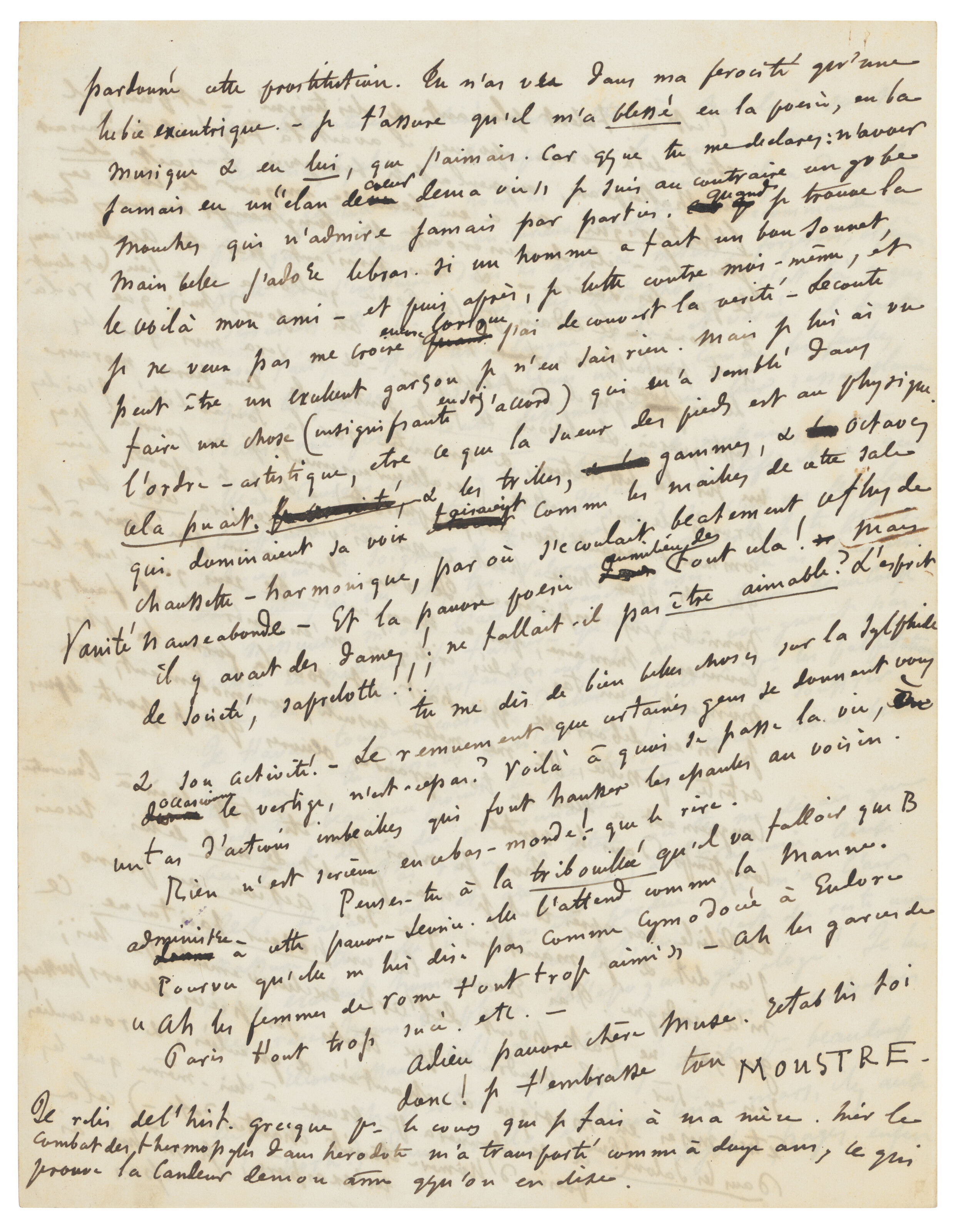 Gustave Flaubert (1821-1880) - auctions & price archive