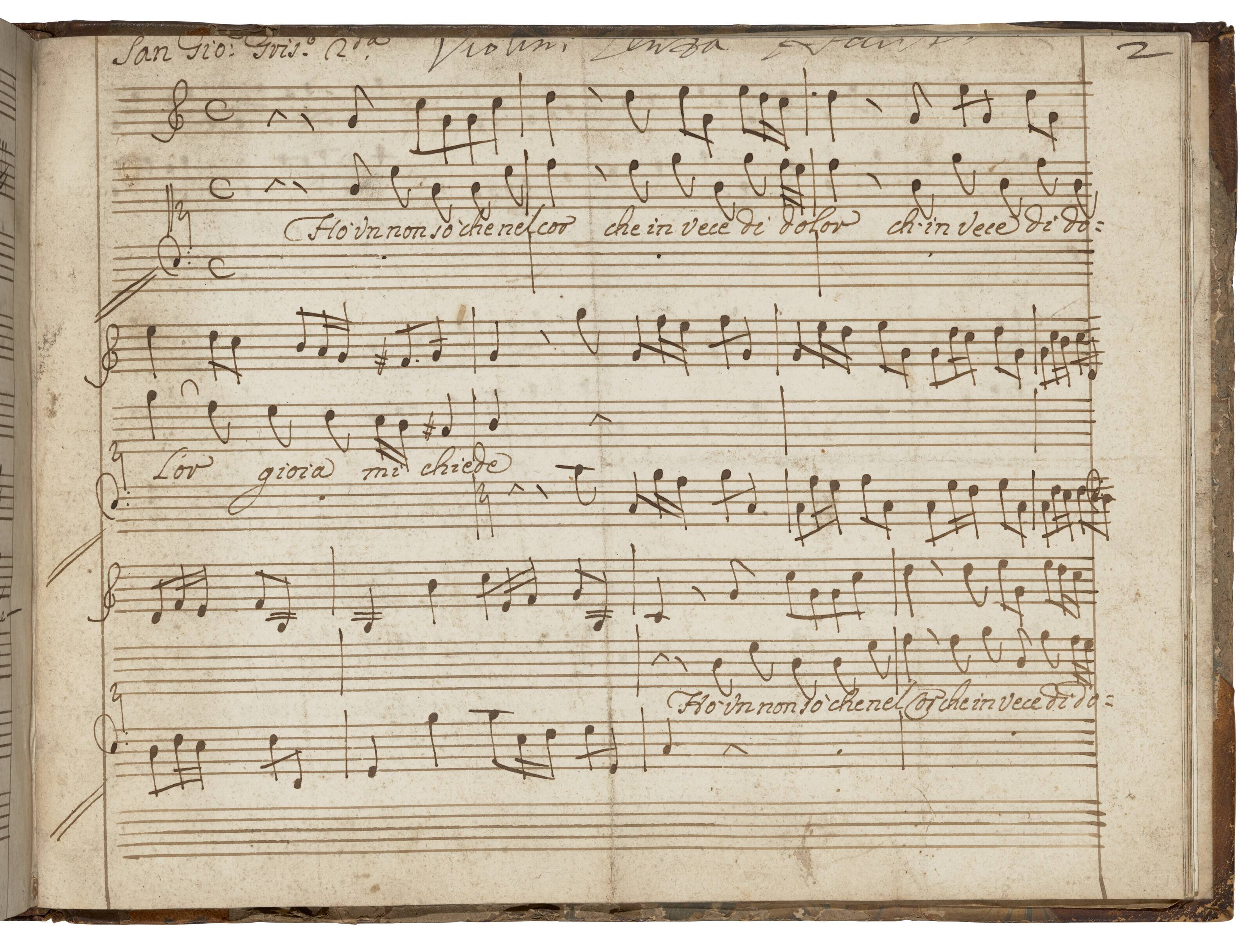 George Frideric Handel (1685-1759) and others, Manuscript of c.80 ...