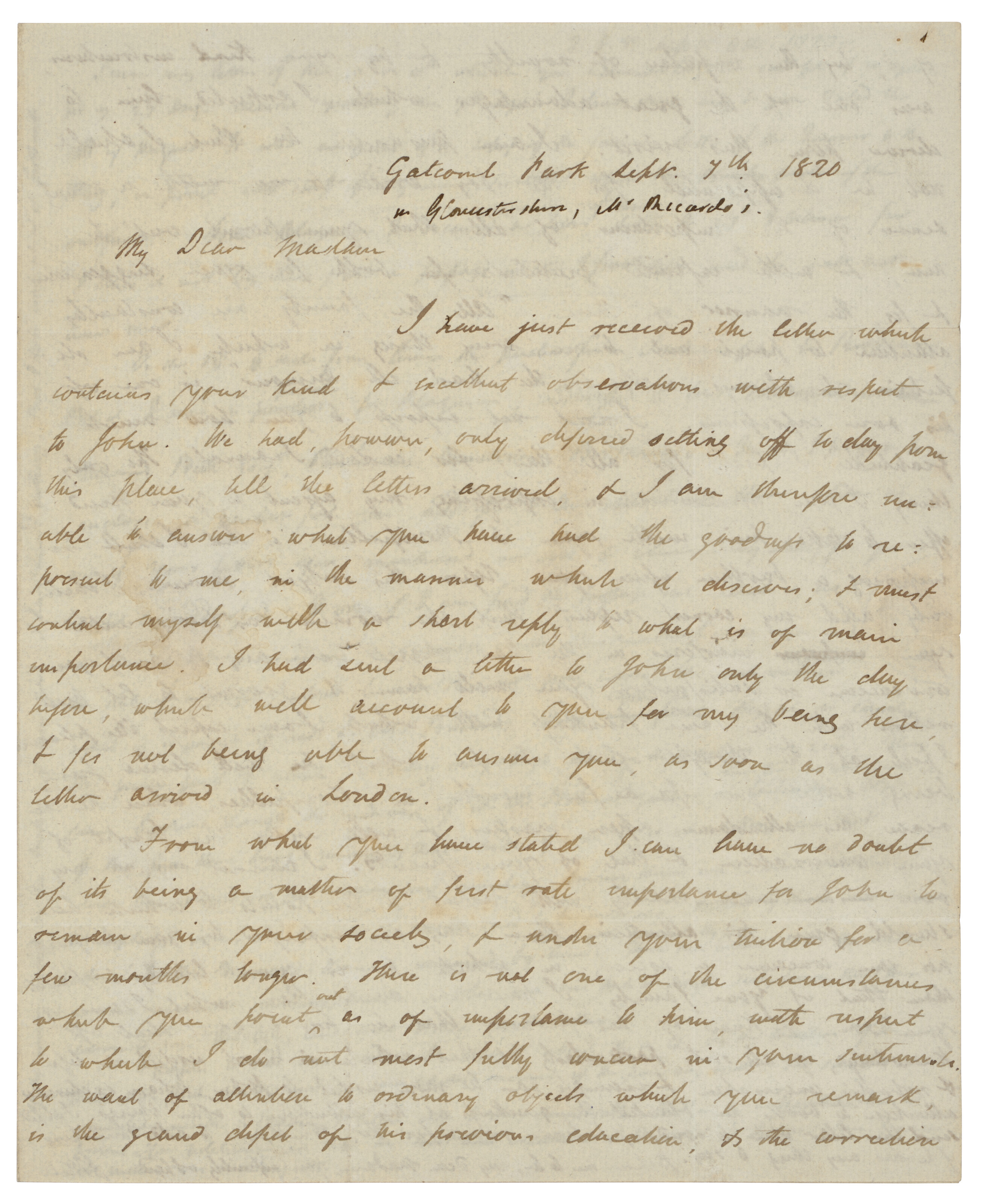 James Mill (1773-1836) and Jeremy Bentham (1748-1832), Two conjoined ...