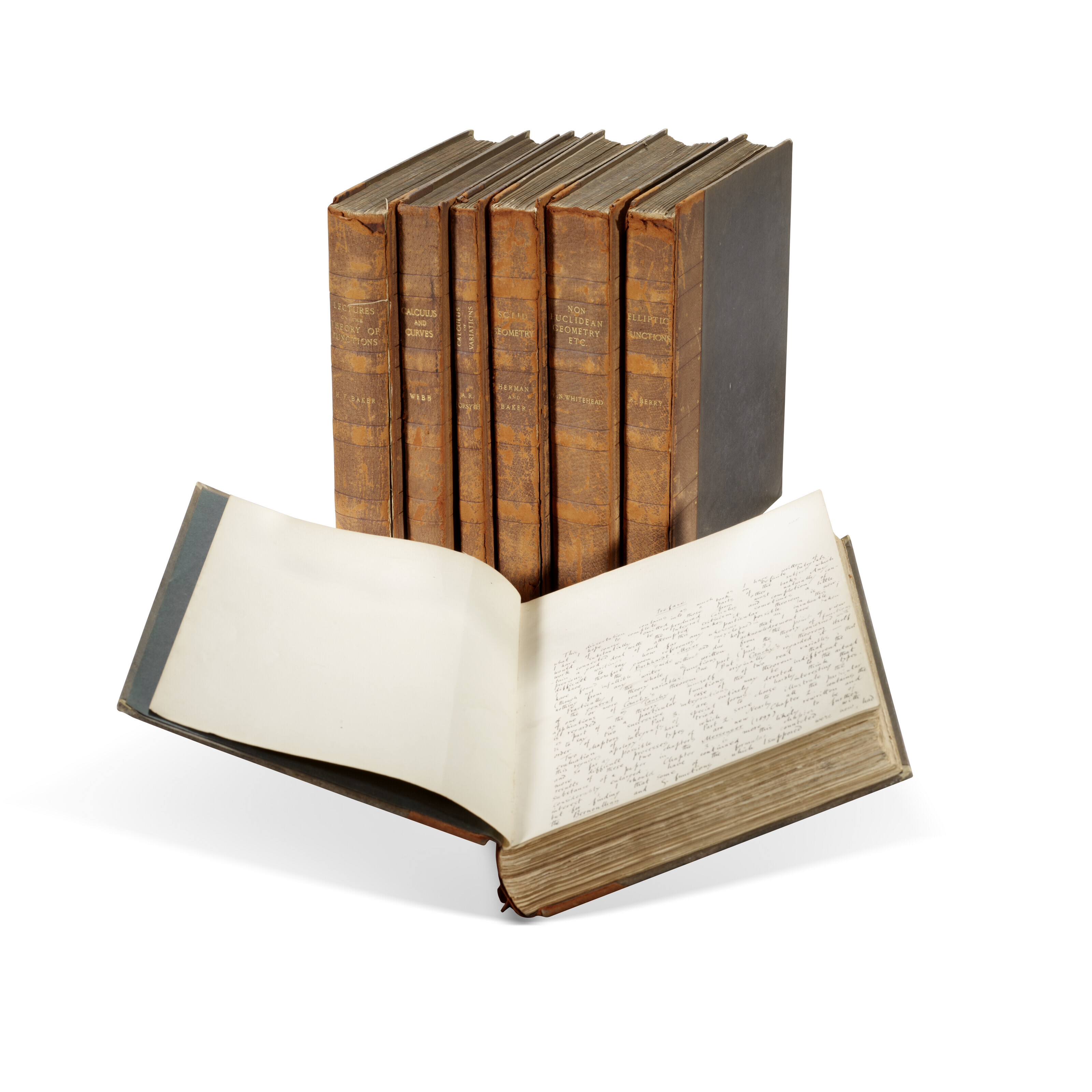 Godfrey Harold Hardy (1877-1947), Autograph manuscript dissertation ...