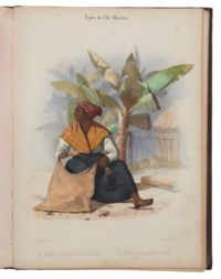 RICHARD, Alfred (1824-1880), [Types mauriciens. Port-Louis, Mauritius ...