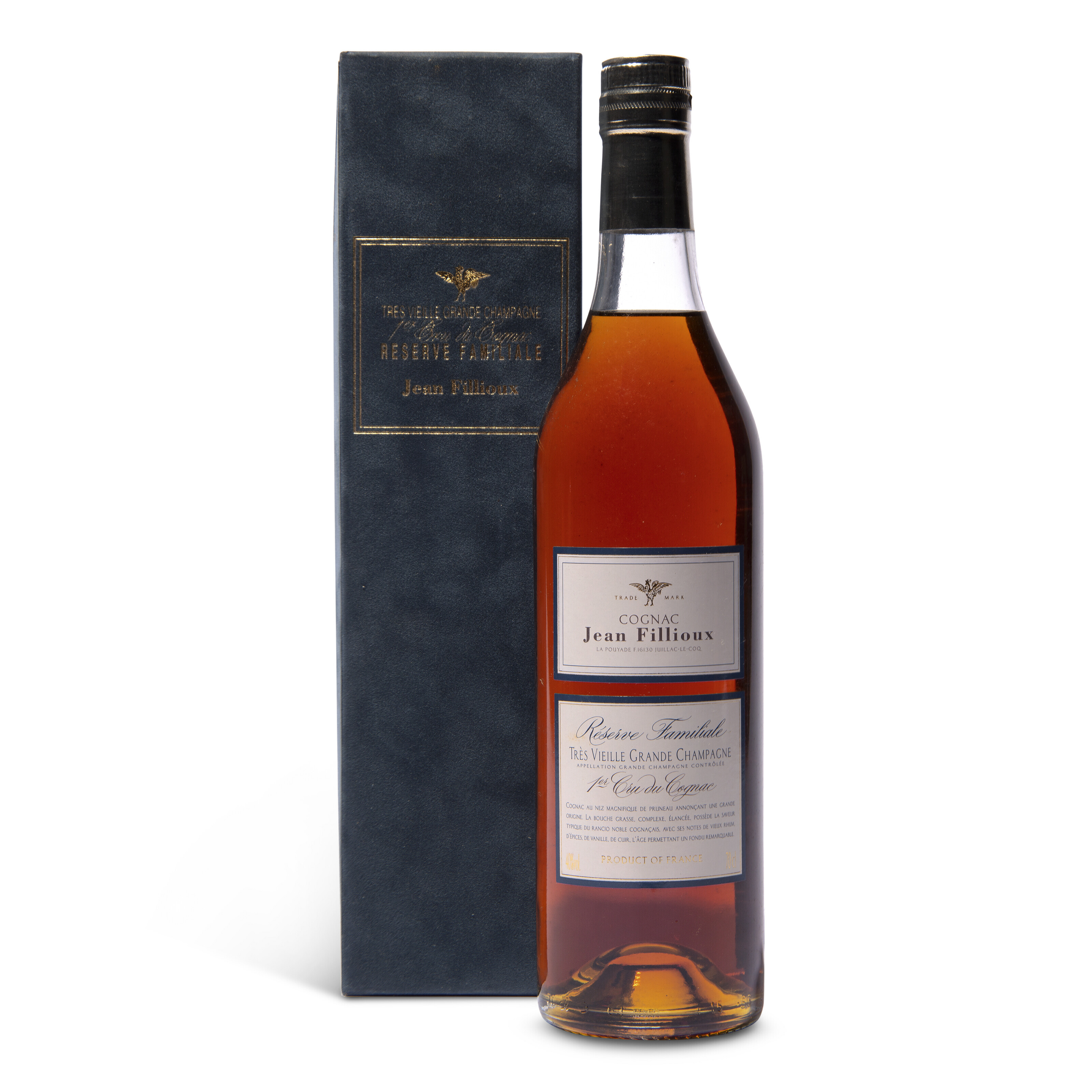 Cognac Reserve Familiale Premier Cru de Cognac Jean Filliou, CognacIn ...