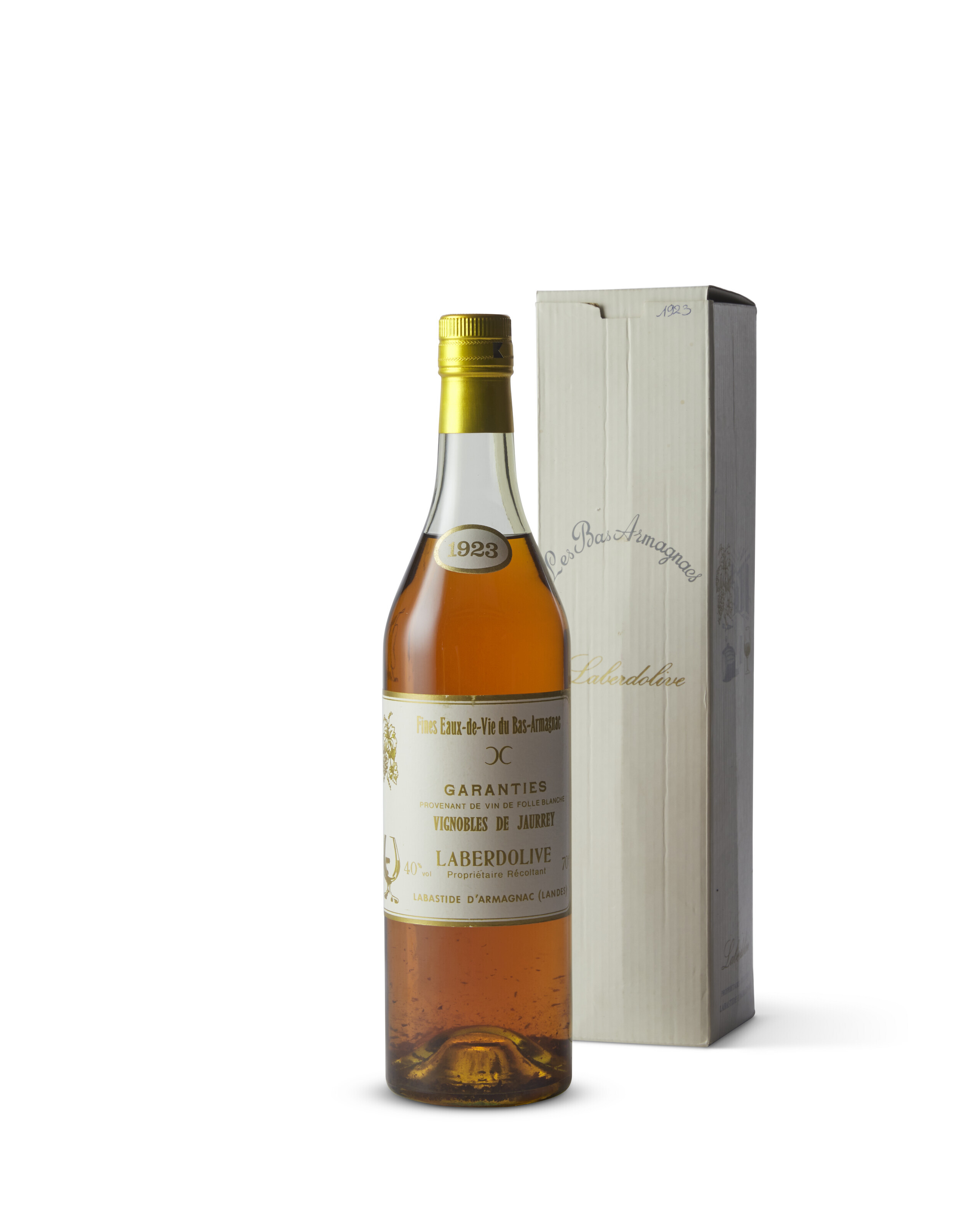 Laberdolive Vieux Bas Armagnac Domaine de Jaurrey 1923, Bas ...