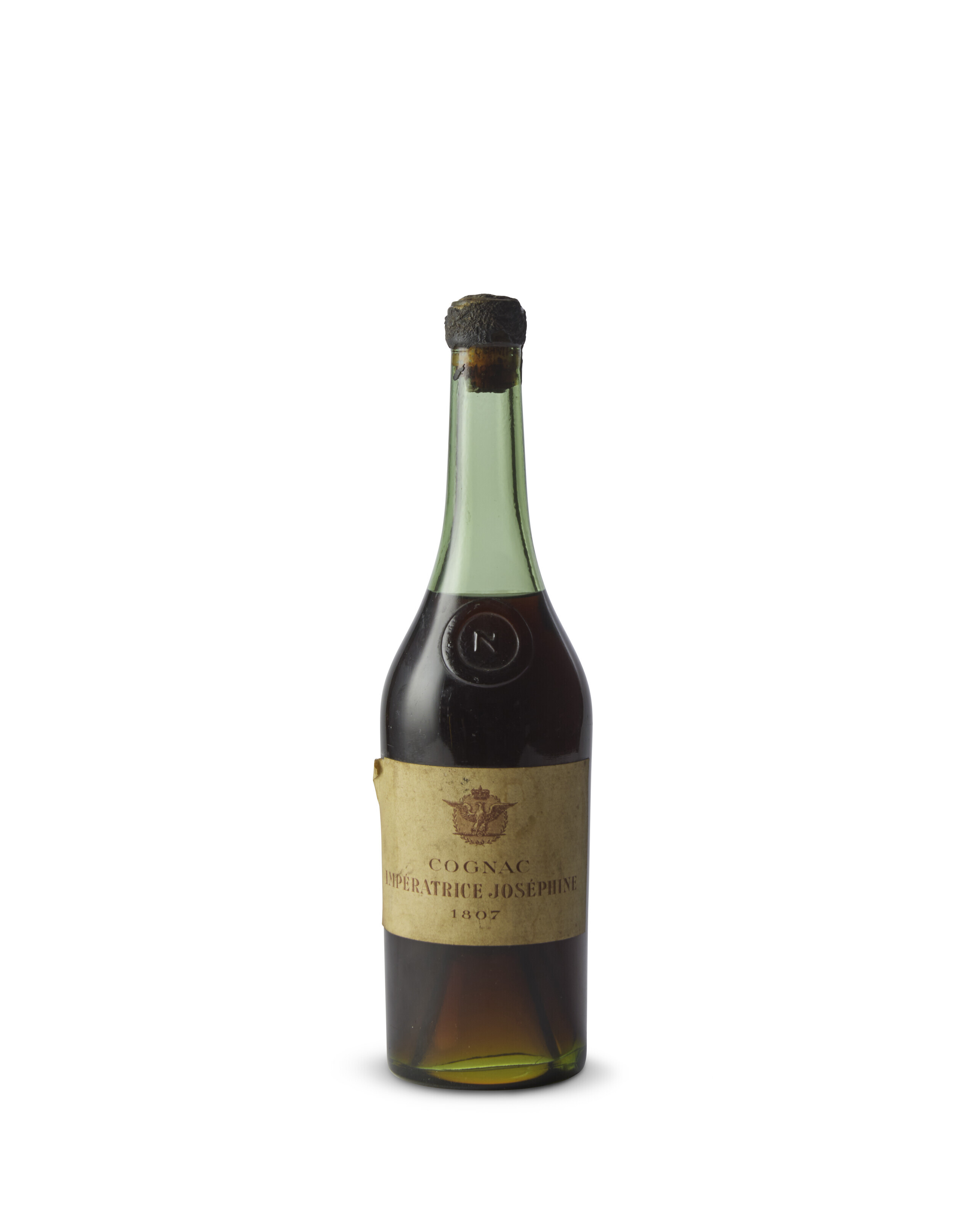 Cognac Imperatrice Josephine Napoleon 1807, CognacRemains of wax ...