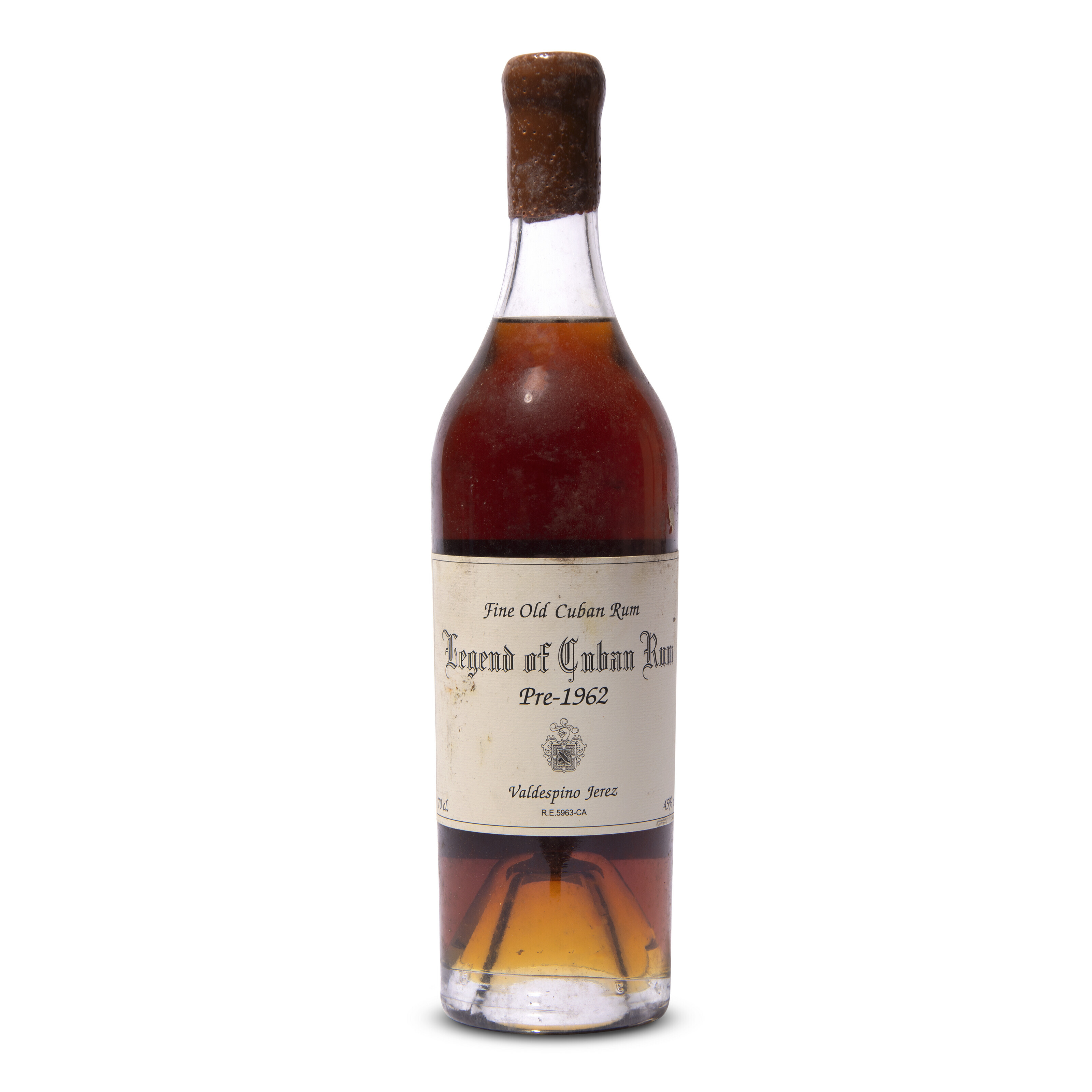 Valdespino Legend of Cuban Rum Pre 1962, RumGood appearance | Christie’s