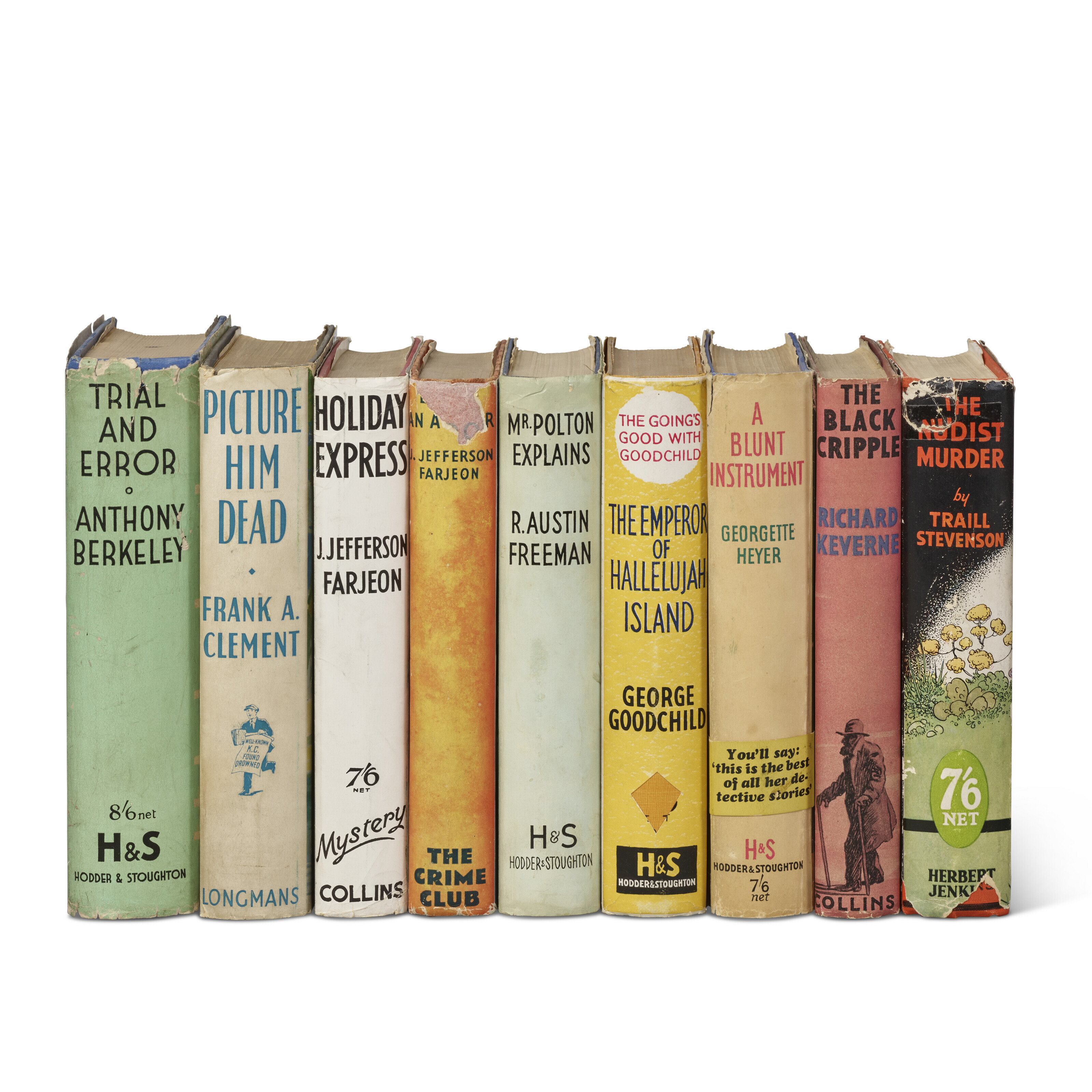 Detective Fiction: 9 works, Georgette Heyer, Traill Stevenson and ...