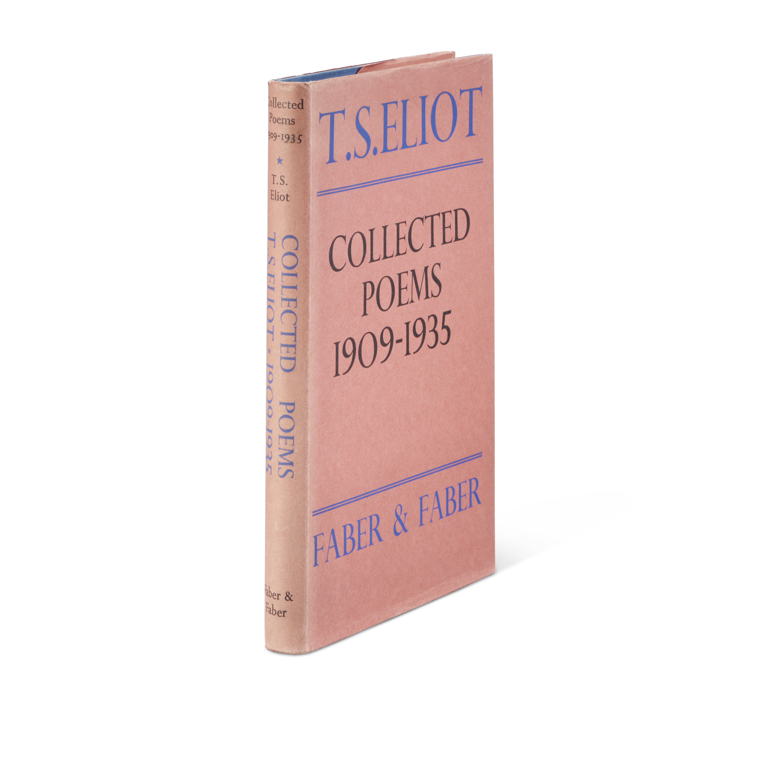 Collected Poems 1909-1935, T. S. Eliot | Christie’s